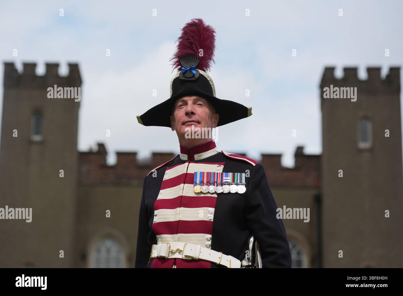 New Warder Trevor Hill ahead of a special ceremony where thirteen new ...