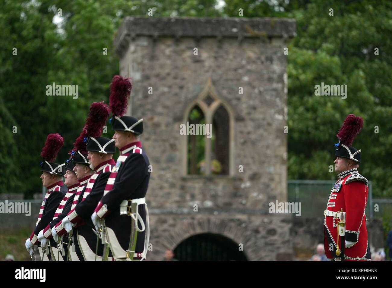 Current members during the special ceremony where thirteen new warders ...