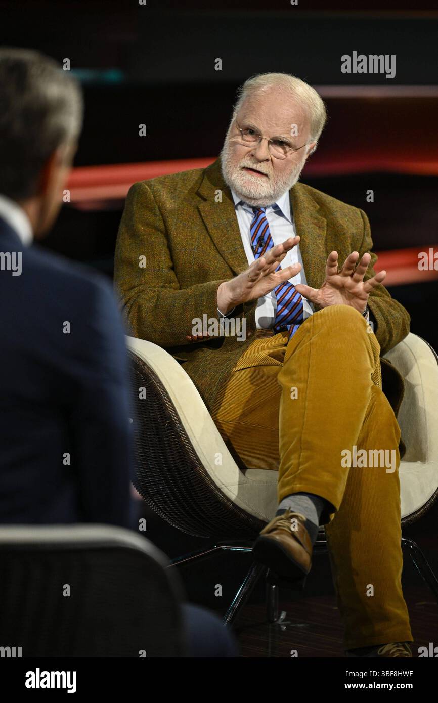 Markus Lanz li. mit Manfred Lütz 05/25 her Markus Lanz li. und Manfred Lütz am 27. Mai 2025 in ...