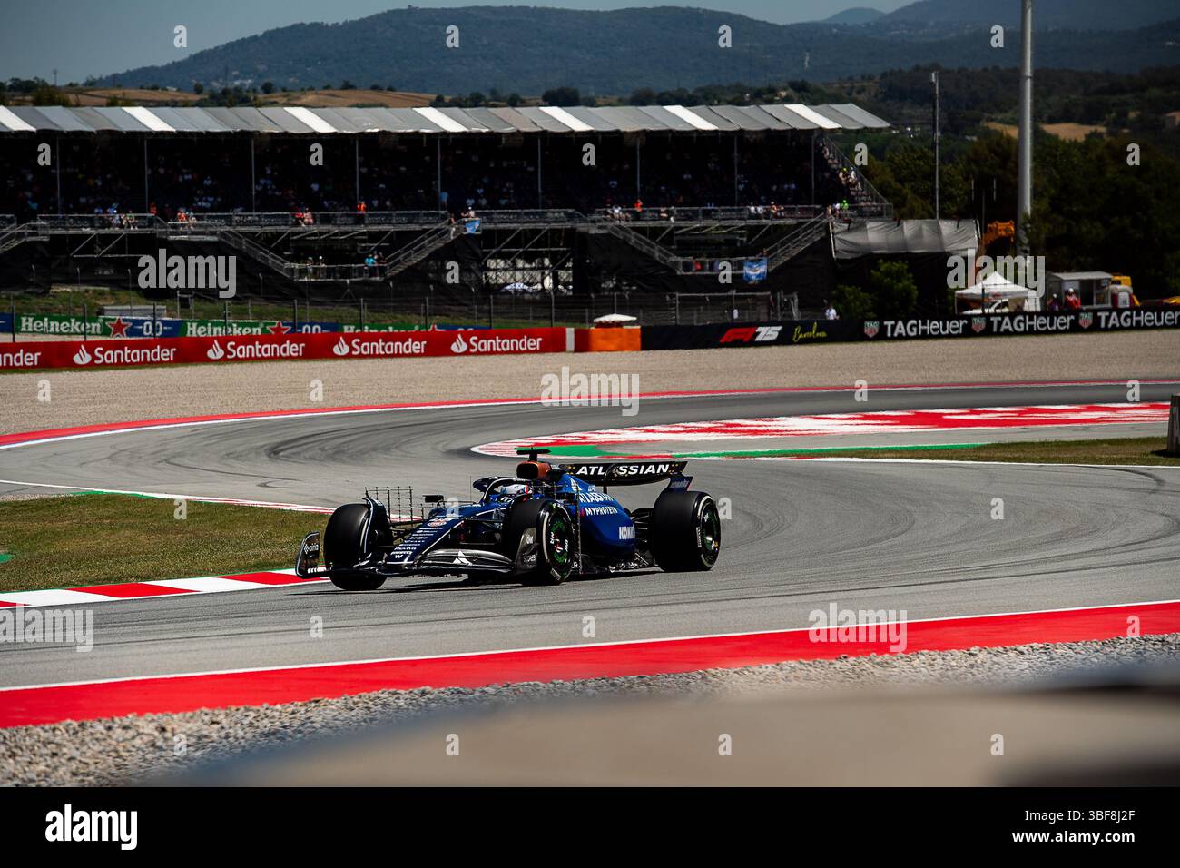 Montmelo, Spain - 30 May 2025, #23 Alex Albon (THAI, Williams), Free ...