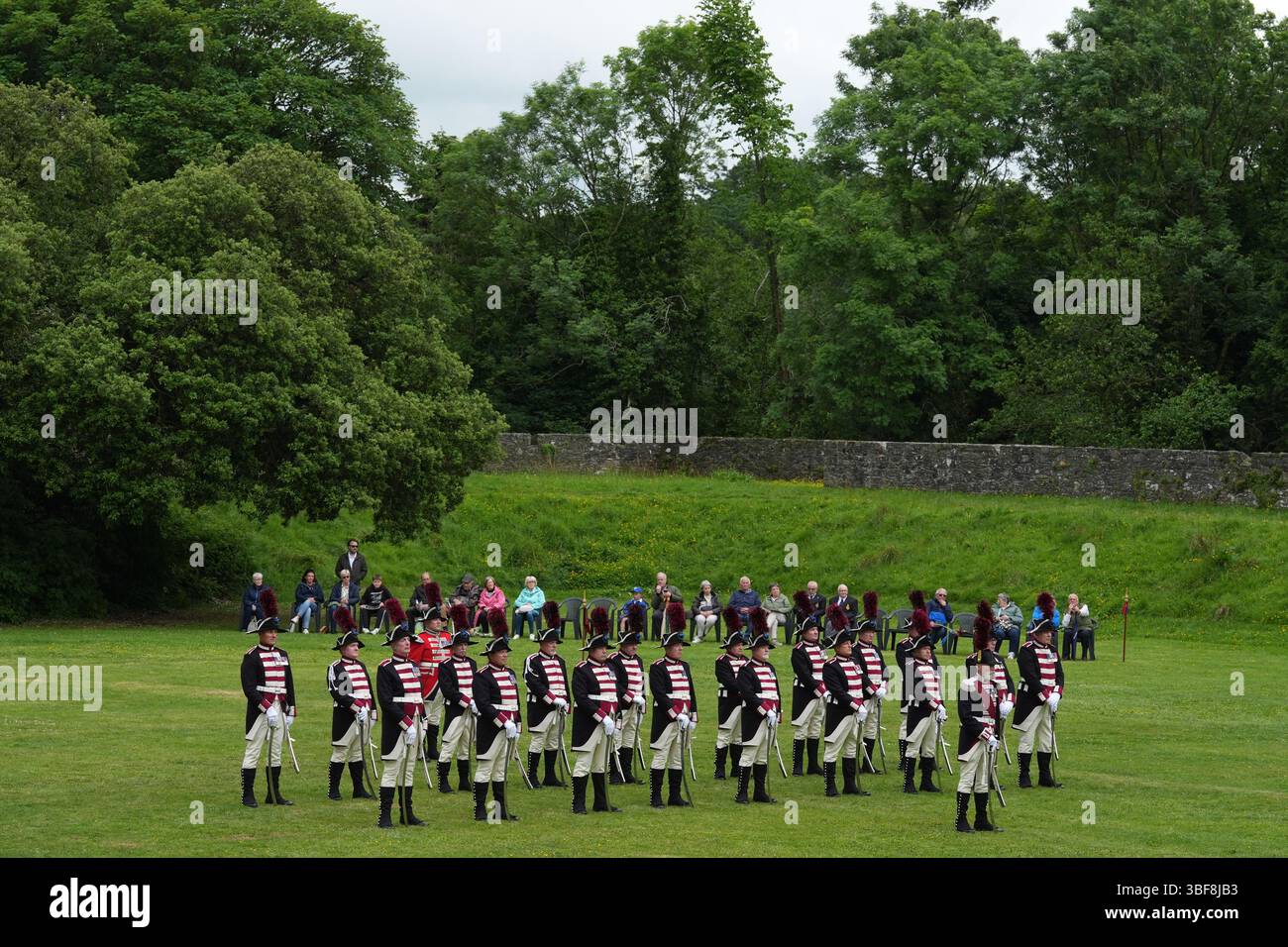 General view of the special ceremony where thirteen new warders of the ...
