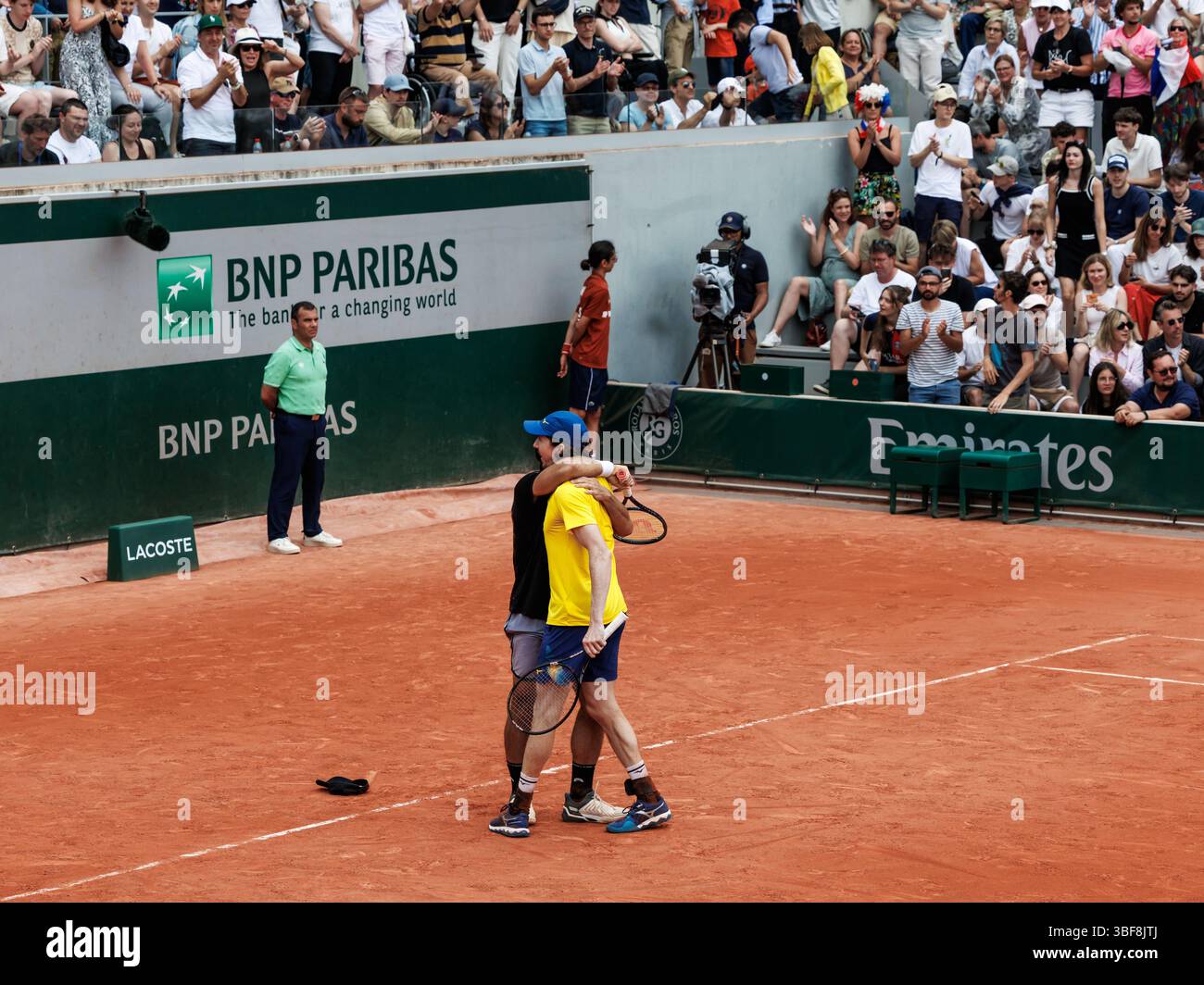 Paris, France. 31 May 2025: John-Patrick Smith (AUS) and Fernando ...