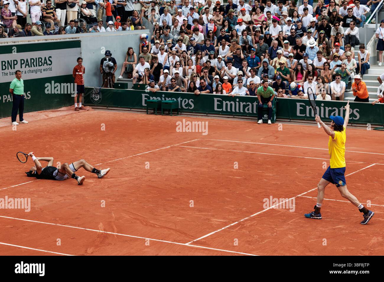 Paris, France. 31 May 2025: John-Patrick Smith (AUS) and Fernando ...