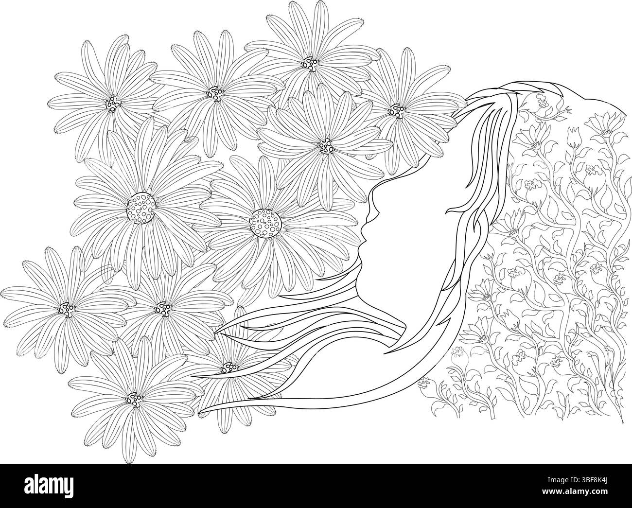 Featuring floral patterns intertwined Cut Out Stock Images & Pictures ...