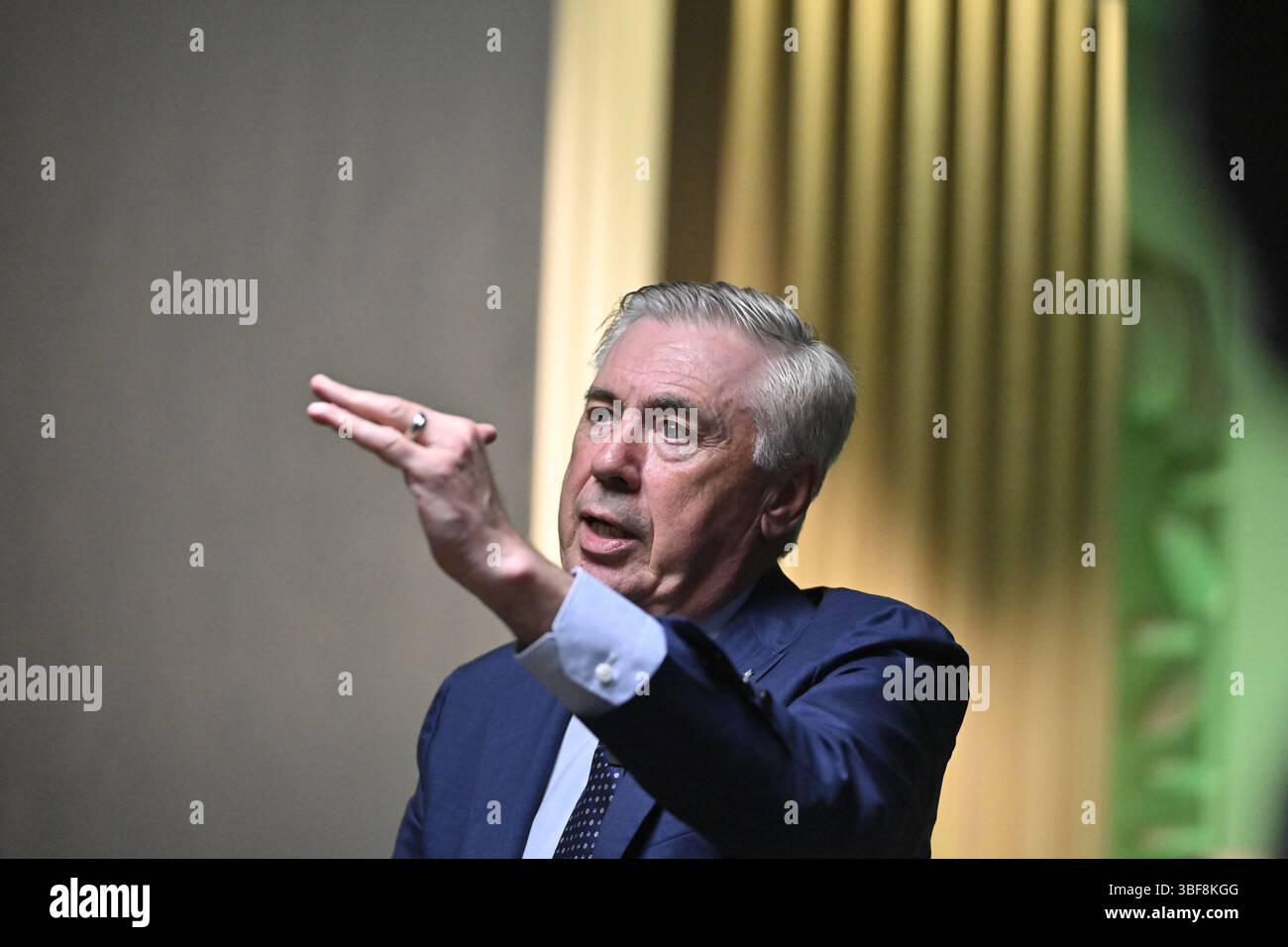 Rio de Janeiro-Brazil, May 26, 2025, Carlo Ancelotti, new coach of the ...