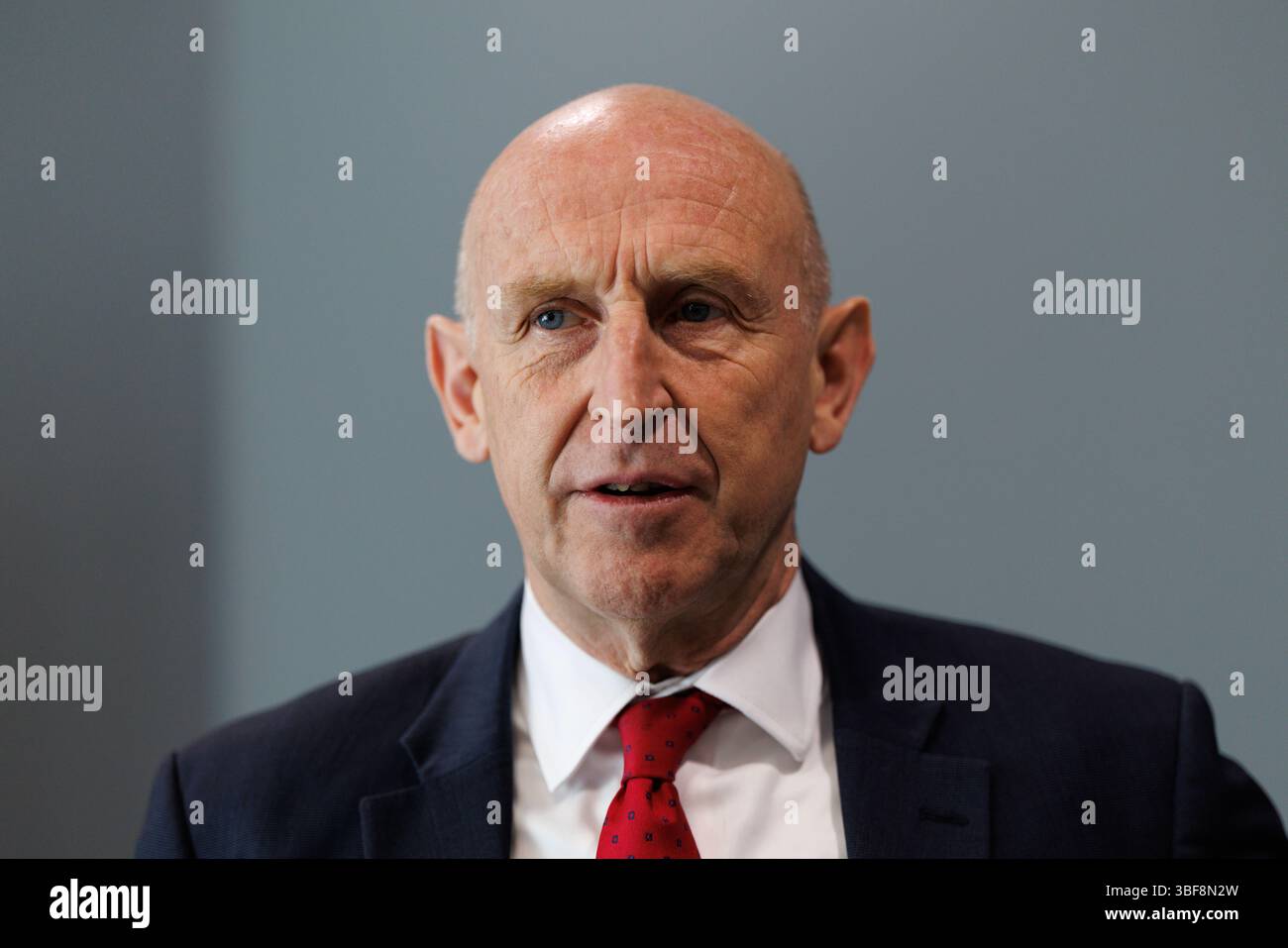 Defence Secretary John Healey during visit to the MBDA Storm Shadow ...