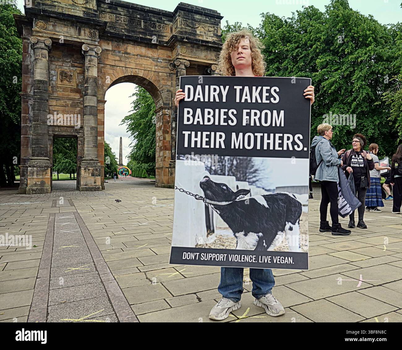 Glasgow, Scotland, UK. 31st May, 2025. Animal rights protest for ...