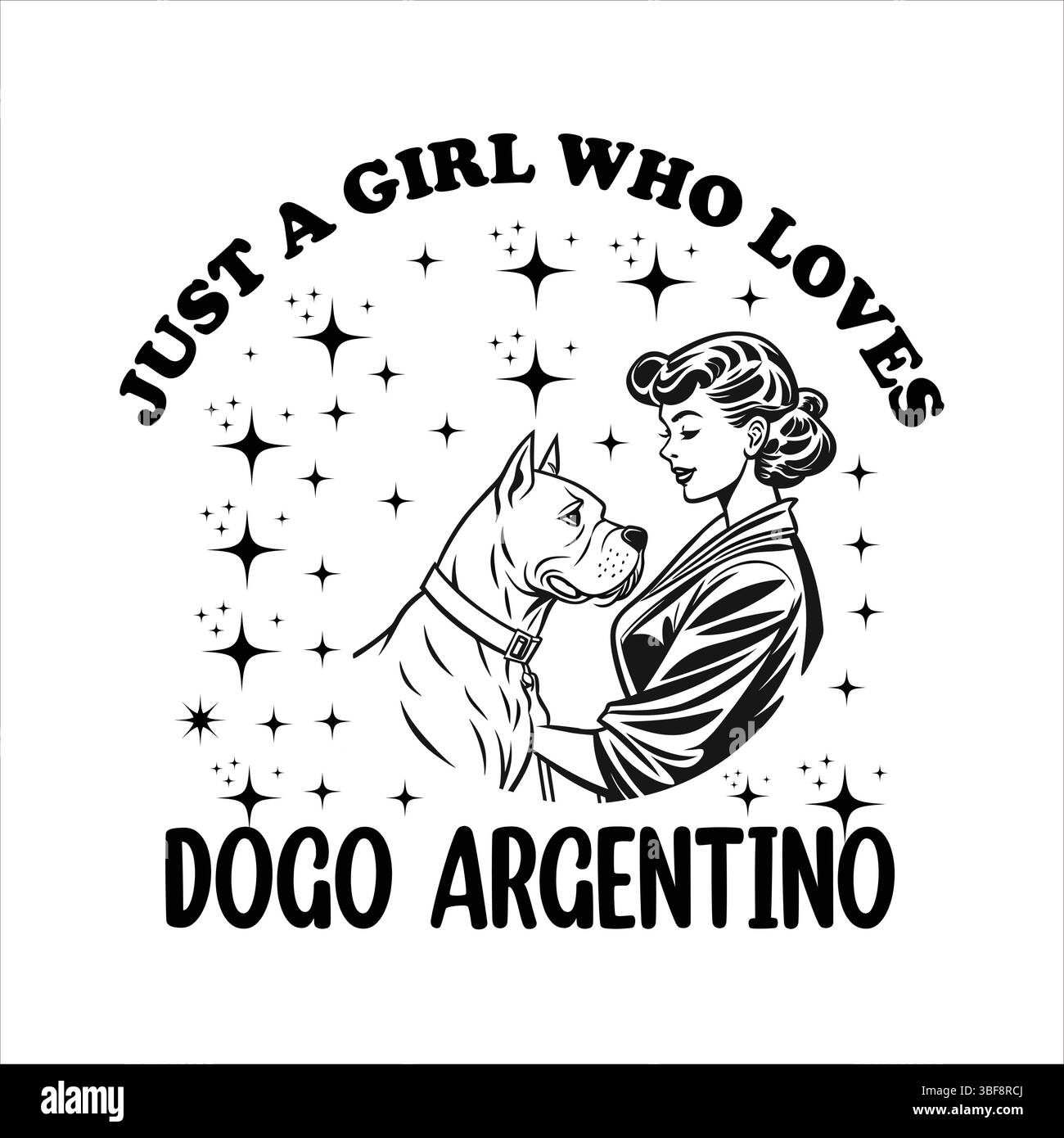 Dog girl cartoon hi-res stock photography and images - Alamy
