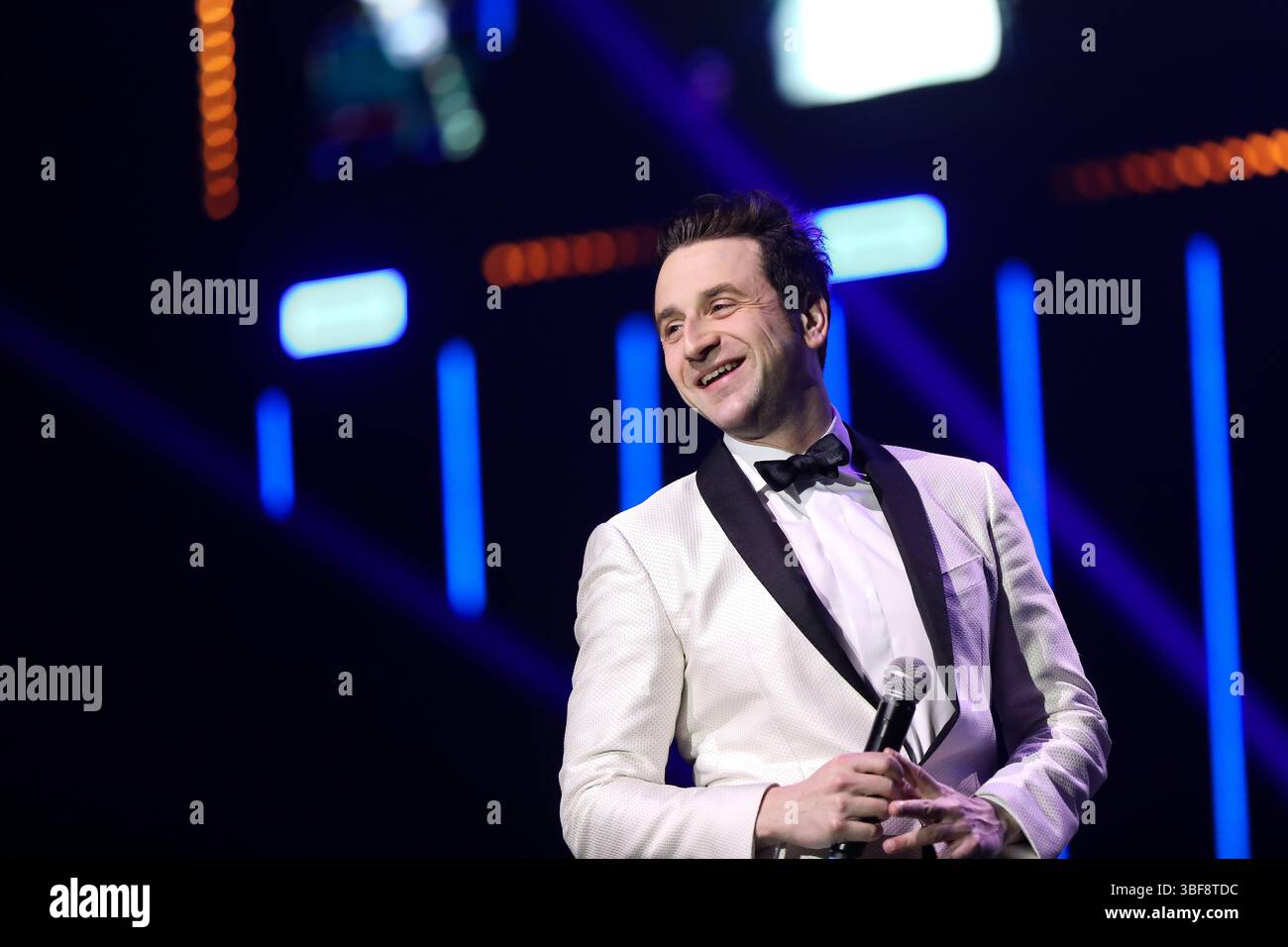 Krakow, Poland. 30th May, 2025. Composer Justin Hurwitz participates in ...