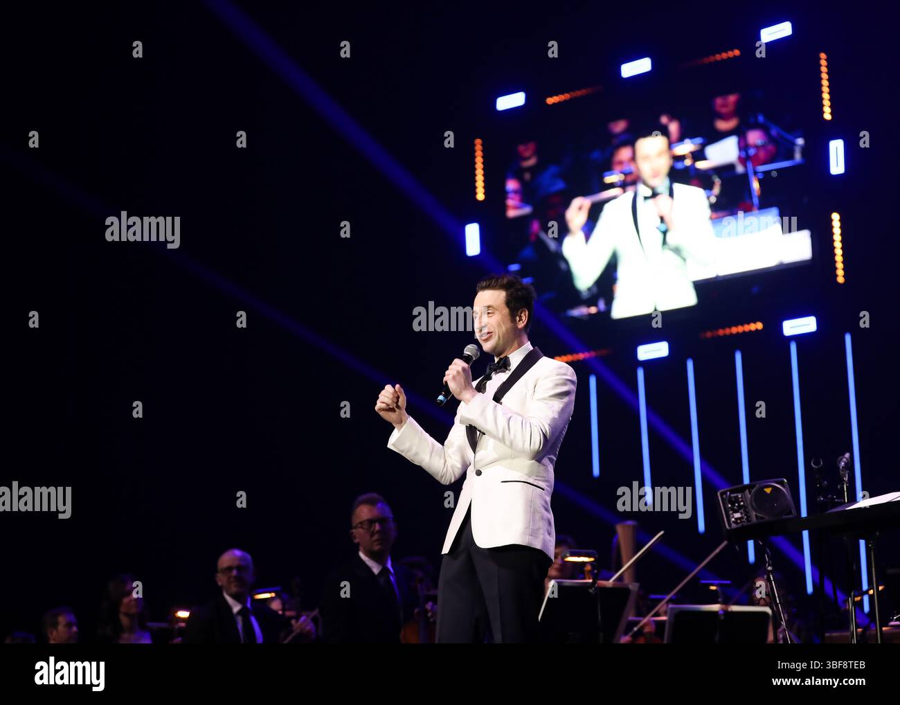 Krakow, Poland. 30th May, 2025. Composer Justin Hurwitz participates in ...