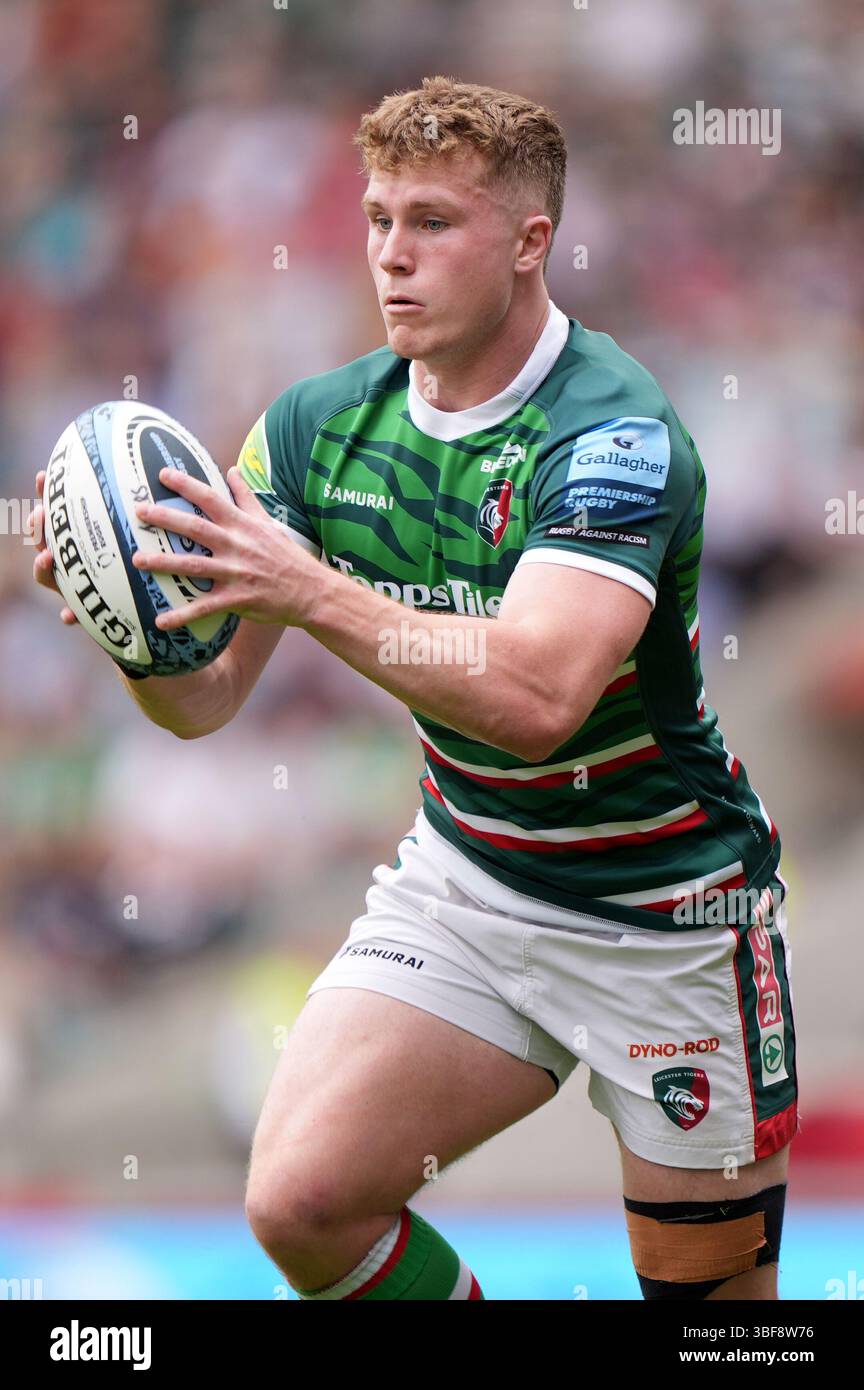 Leicester Tigers' Joseph Woodward during the Gallagher Premiership ...