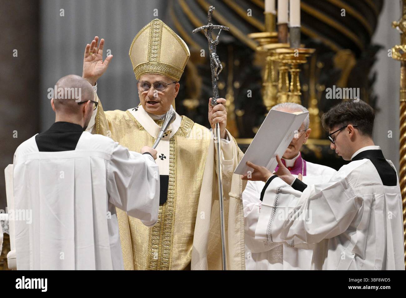 Pope Leo XIV celebrates Mass for the ordination of 11 new priests for ...
