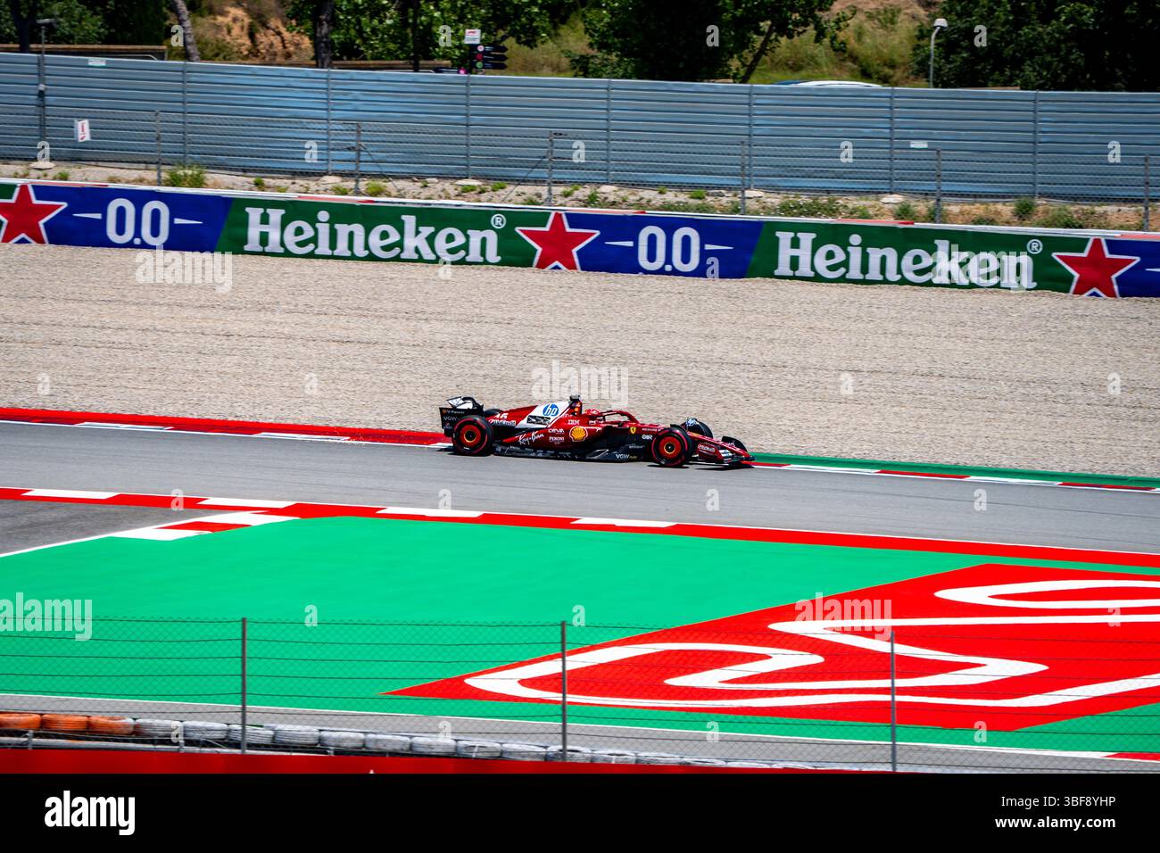 Barcelona, Spain. 31st May, 2025. Scuderia Ferrari HP F1 Team's ...