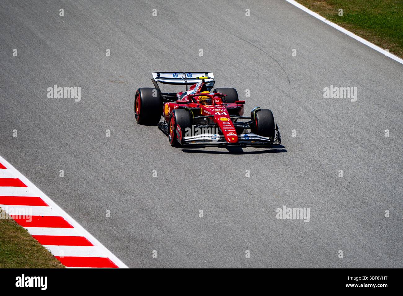 Barcelona, Spain. 31st May, 2025. Scuderia Ferrari HP F1 Team's English ...