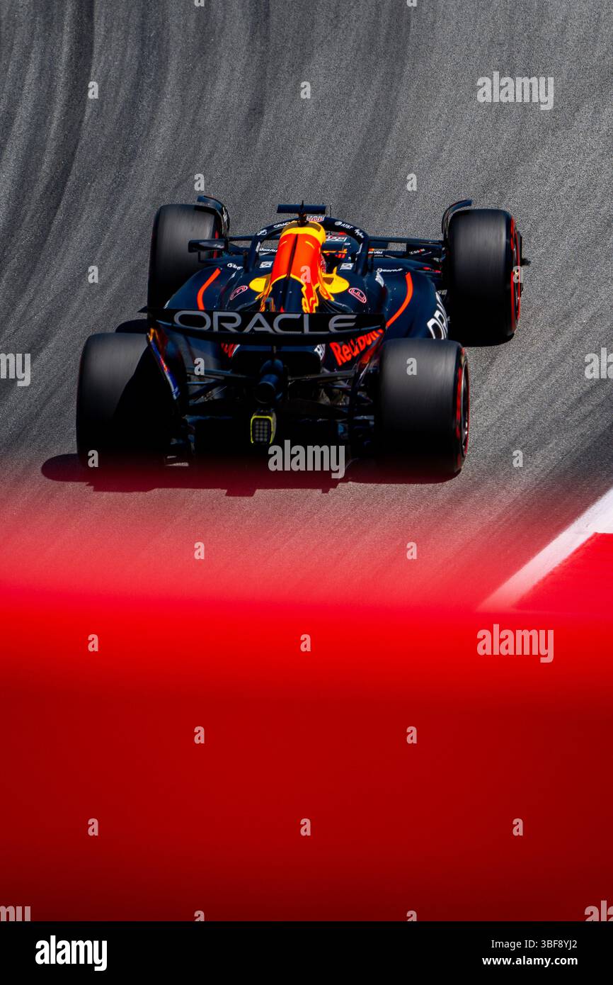 Barcelona, Spain. 31st May, 2025. Oracle Red Bull Racing 1 Team's Dutch ...