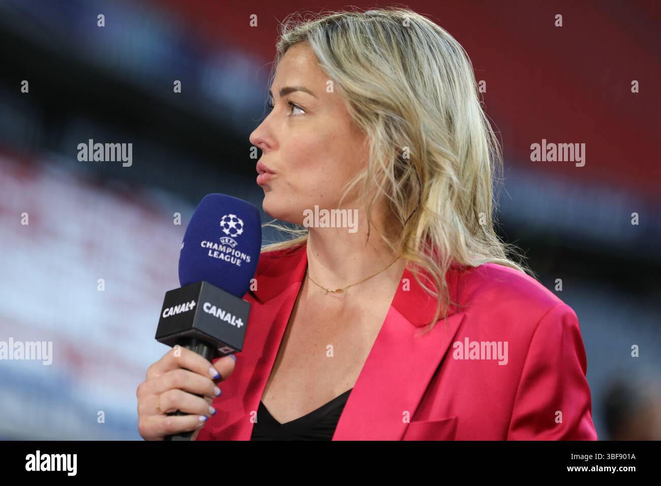 May 30, 2025, Munich, Bayern, Germany: LAURE BOULLEAU is seen during ...