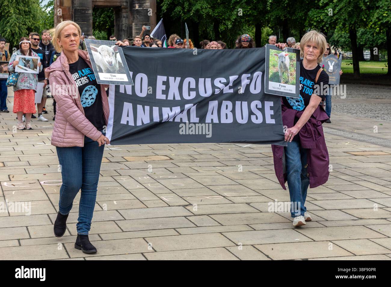 Glasgow, UK. 31st May, 2025. Supporters of the Animal Liberation ...
