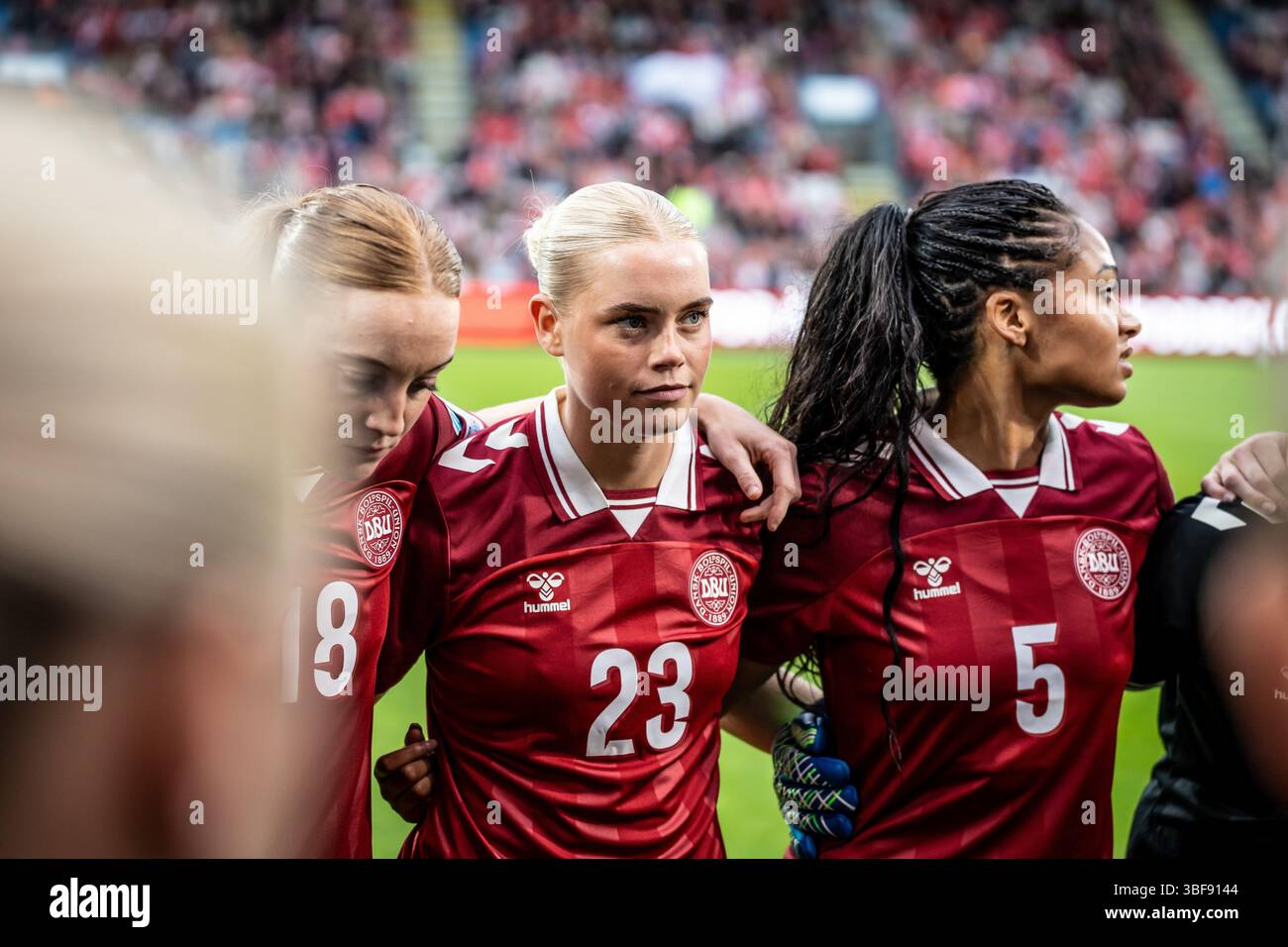 Odense, Denmark. 30th May, 2025. Cornelia Kramer (23) of Denmark seen during the UEFA Nations ...