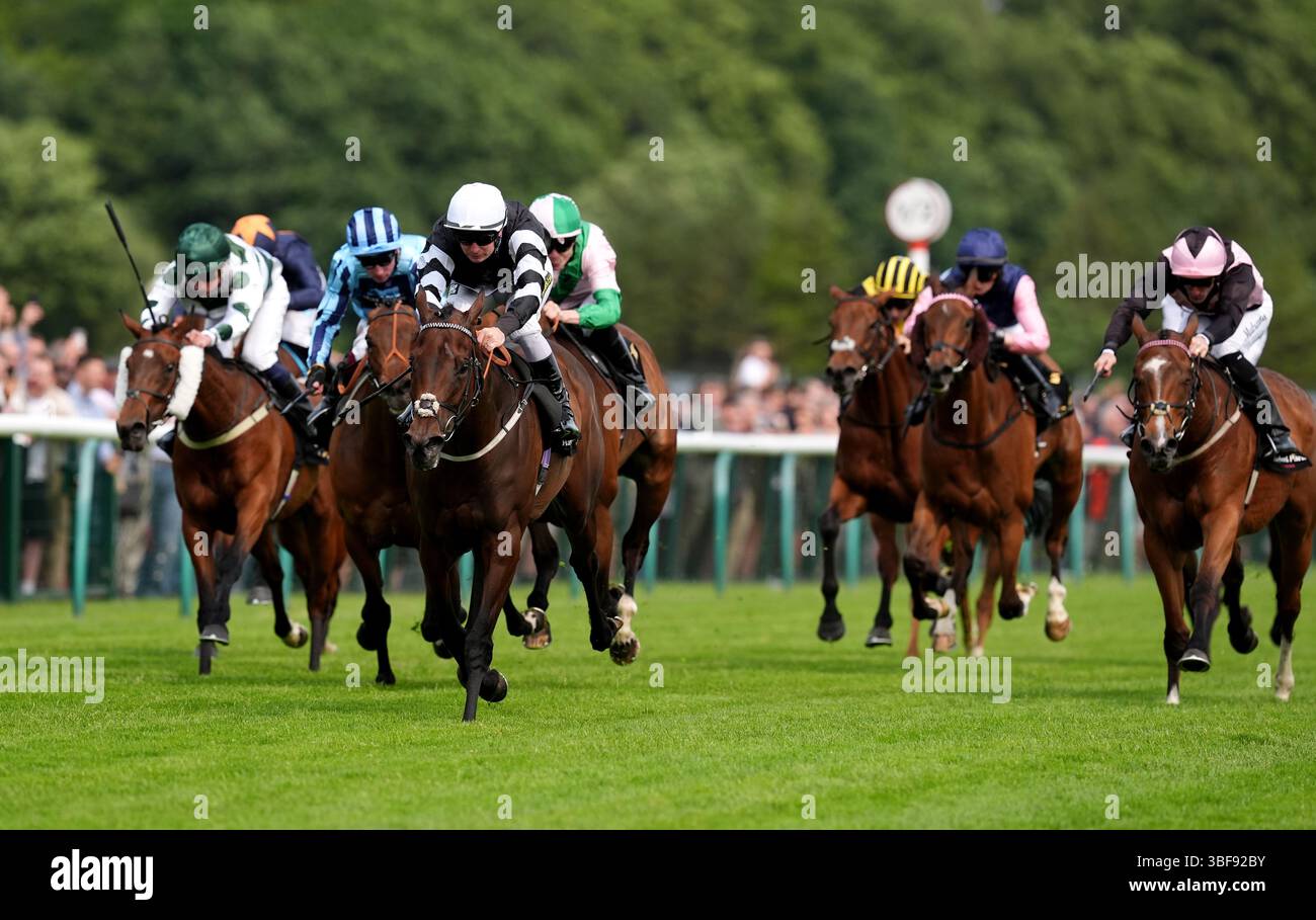 Oolong Poobong ridden by Connor Beasley coming home to win the Betfred ...