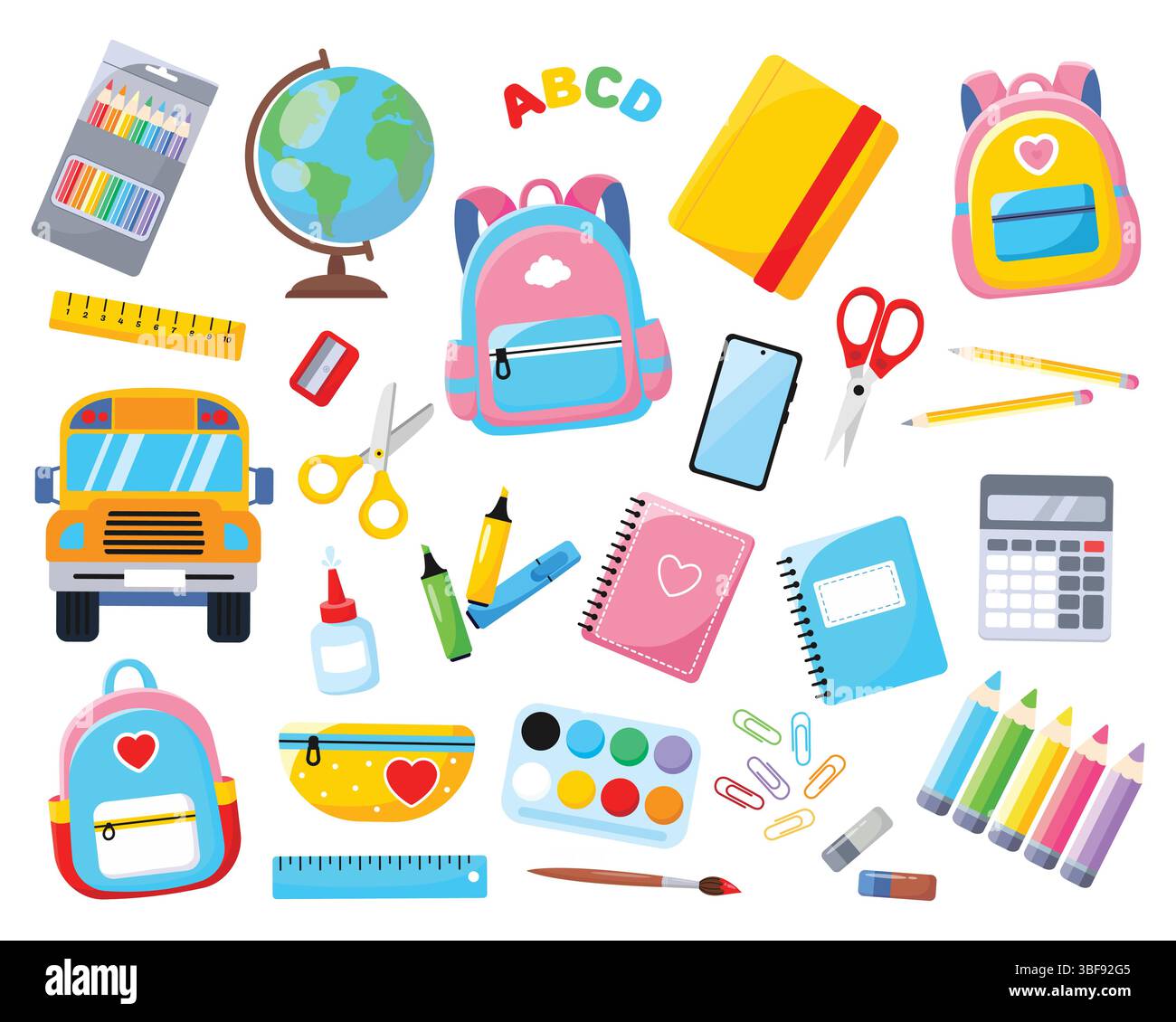 Pens paint brush Stock Vector Images - Alamy