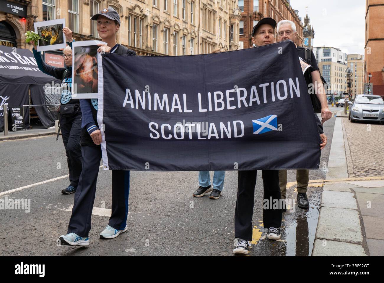 Glasgow, Scotland, UK. 31st May, 2025. Animal Liberation Scotland held ...