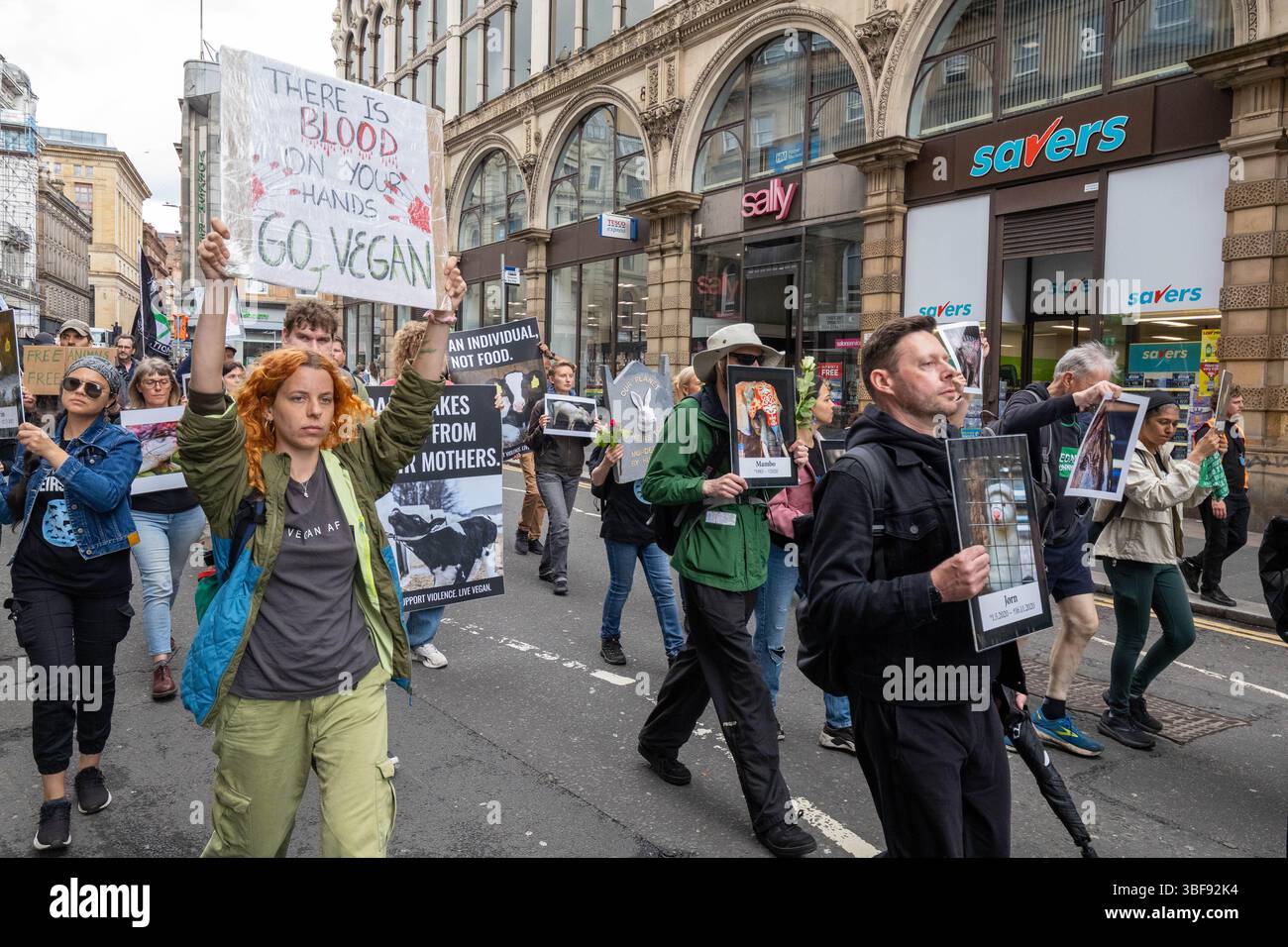 Glasgow, Scotland, UK. 31st May, 2025. Animal Liberation Scotland held ...