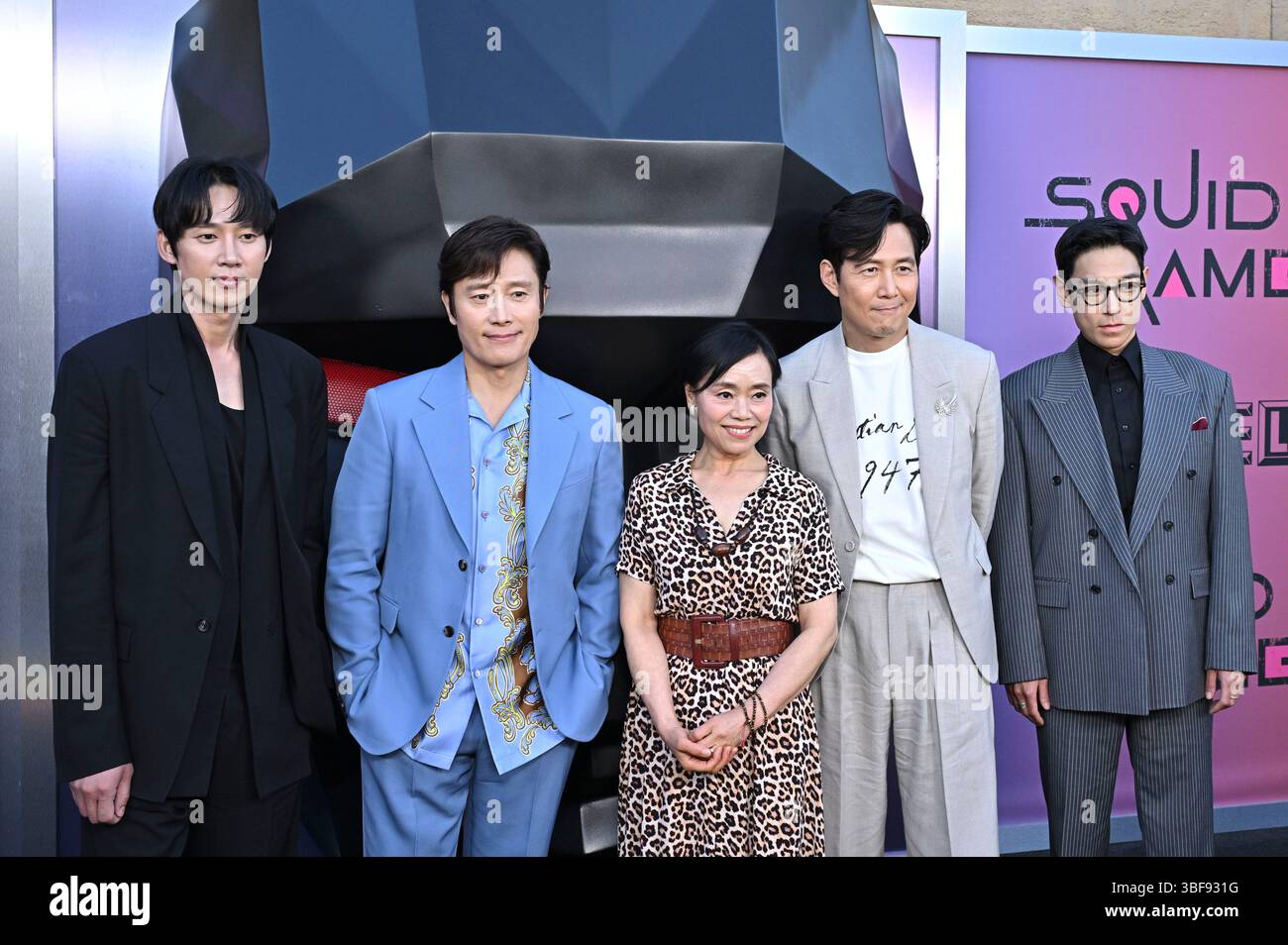 Park Sung-hoon, Lee Byung-hun, Kang Ae-shim, Lee Jung-jae und Choi Seung-hyun / T.O.P beim ...