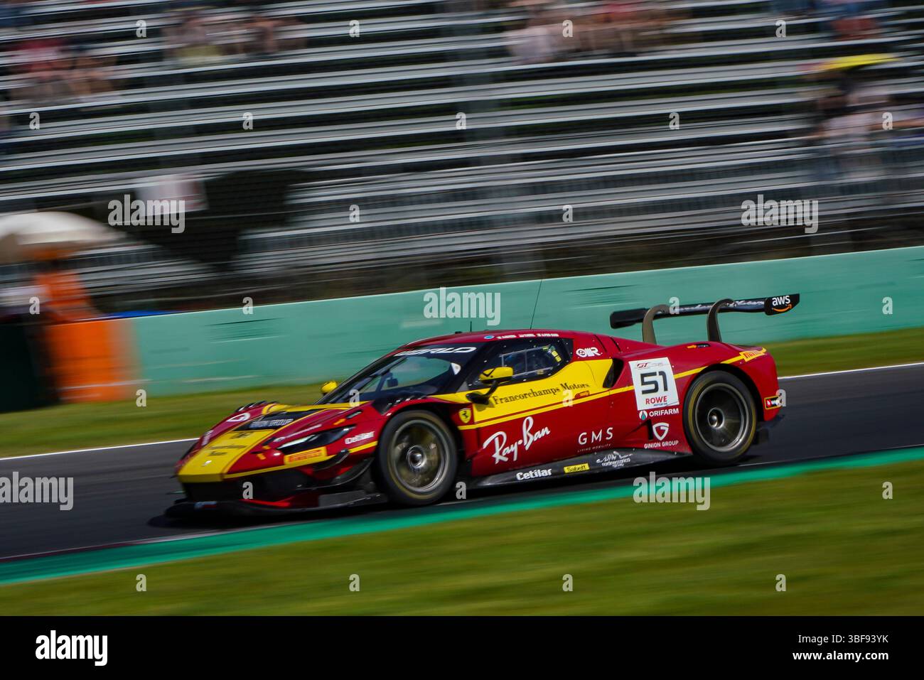 Alessio ROVERA, Vincent ABRIL and Alessandro PIER GUIDI (#51) Ferrari ...