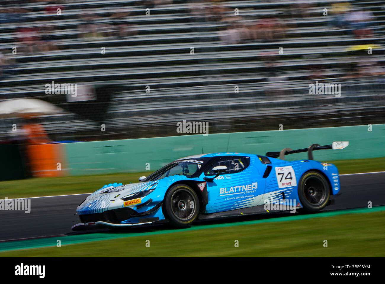 Dustin BLATTNER, Conrad LAURSEN and Dennis MARSCHALL driving the (#74 ...