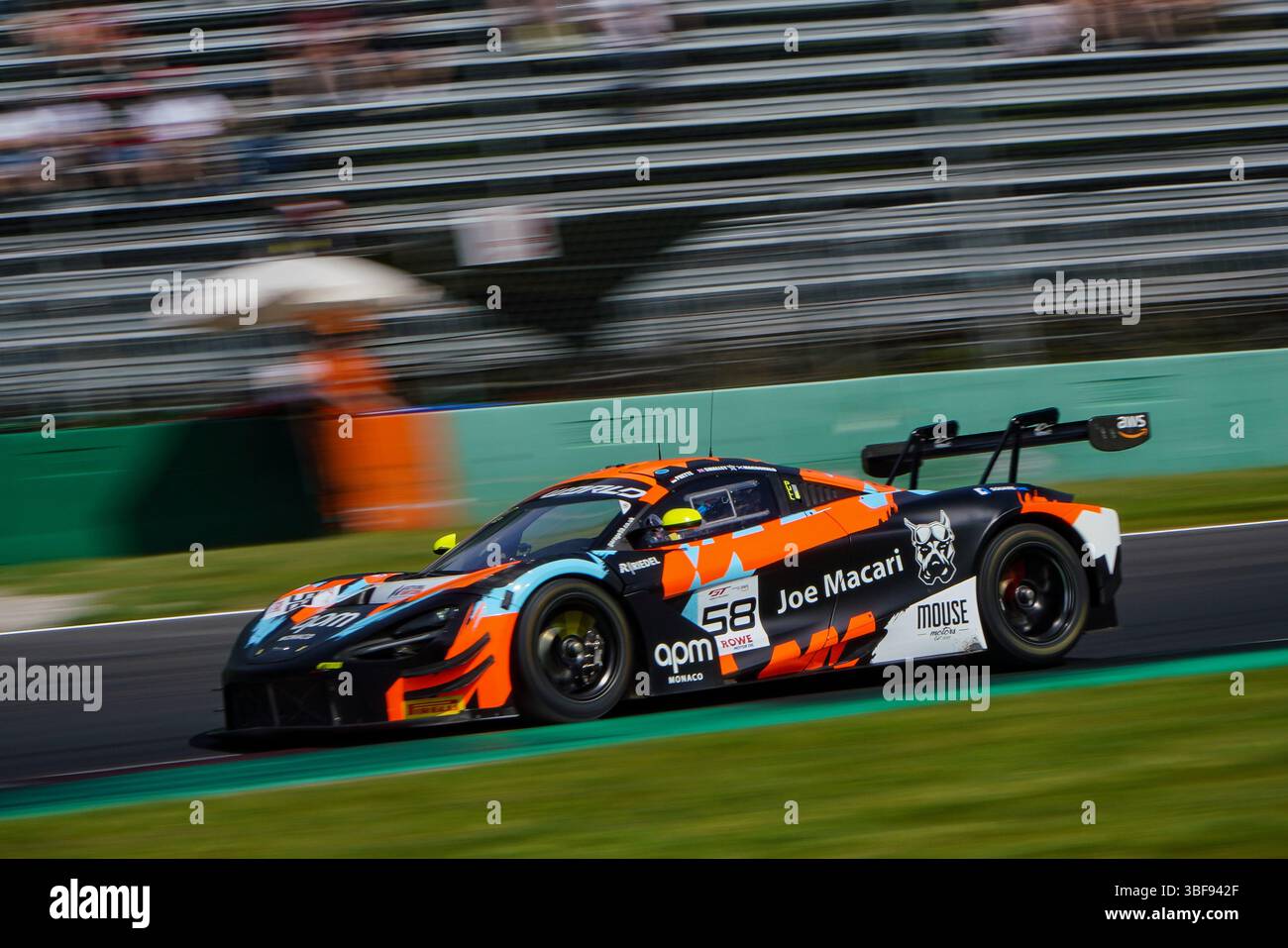 Adam SMALLEY, Dean MACDONALD and Louis PRETTE driving the (#58) McLaren ...