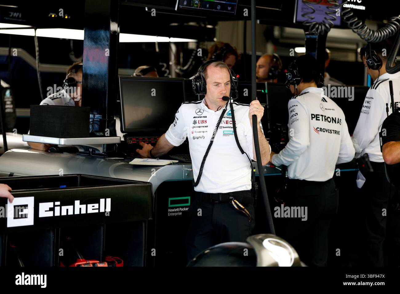 Barcelona, Spain. 31st May, 2025. Marcus Dudley (Mercedes-AMG Petronas ...