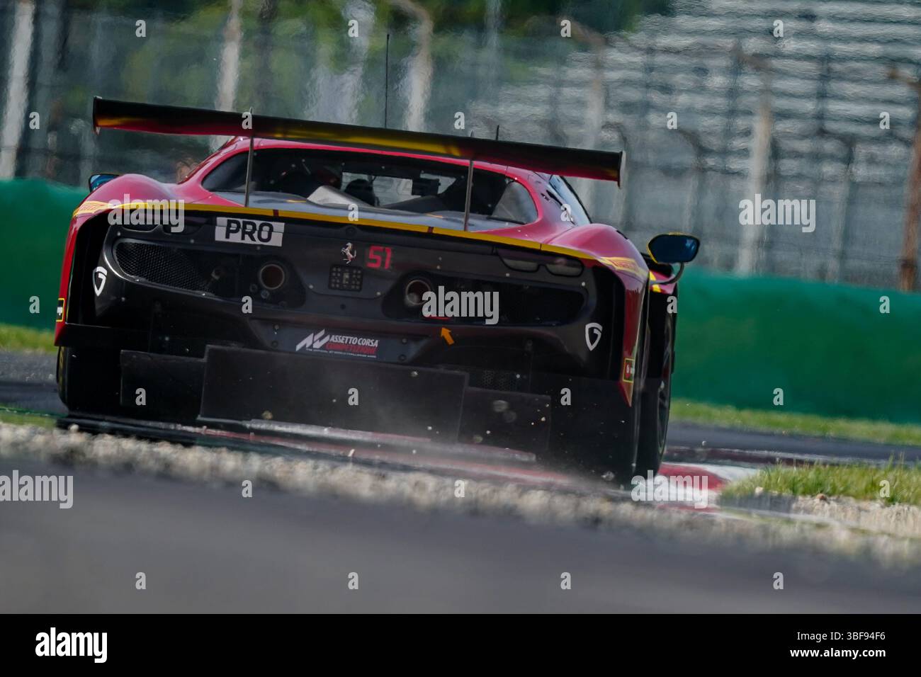 Alessio ROVERA, Vincent ABRIL and Alessandro PIER GUIDI (#51) Ferrari ...
