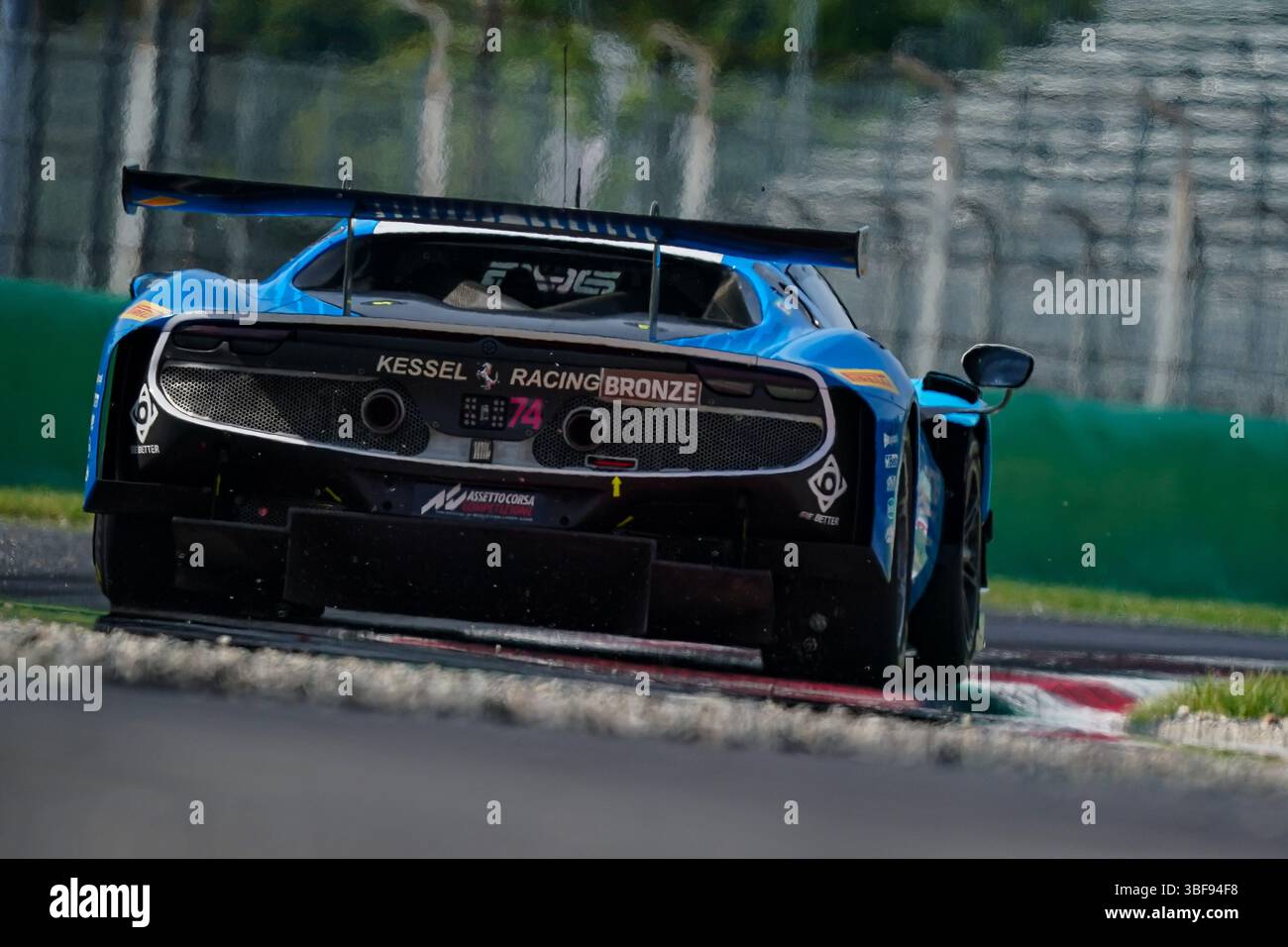 Dustin BLATTNER, Conrad LAURSEN and Dennis MARSCHALL driving the (#74 ...