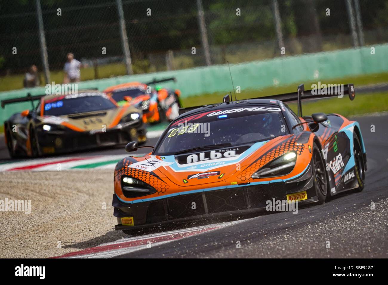 Largim ALI, James ALLEN and Michael PORTER driving the (#5) McLaren ...
