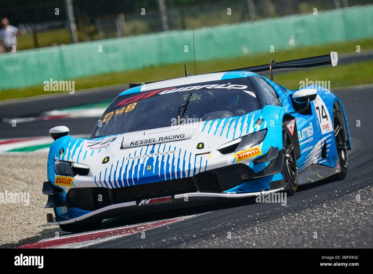 Dustin BLATTNER, Conrad LAURSEN and Dennis MARSCHALL driving the (#74 ...