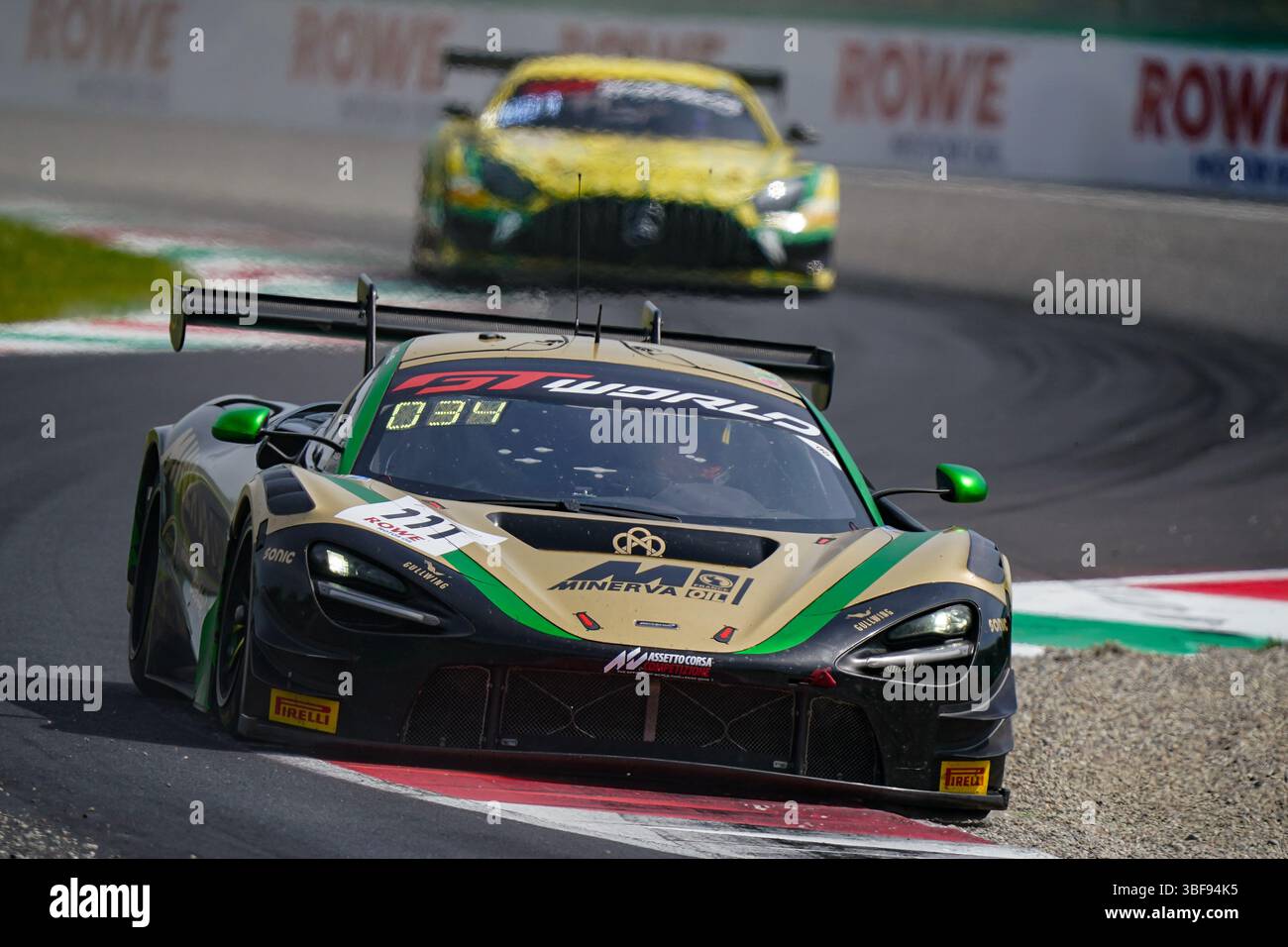 Arthur ROUGIER, James KELL and Simon GACHET driving the (#111) McLaren ...