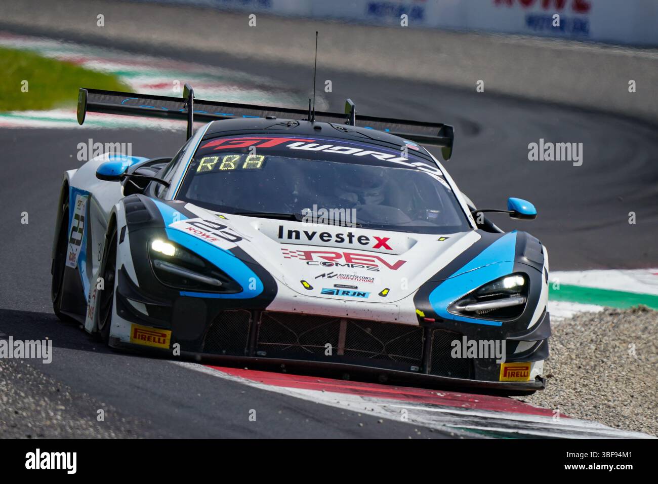 Reece BARR, Tommy FOSTER and Alex BUNCOMBE driving the (#23) McLaren ...