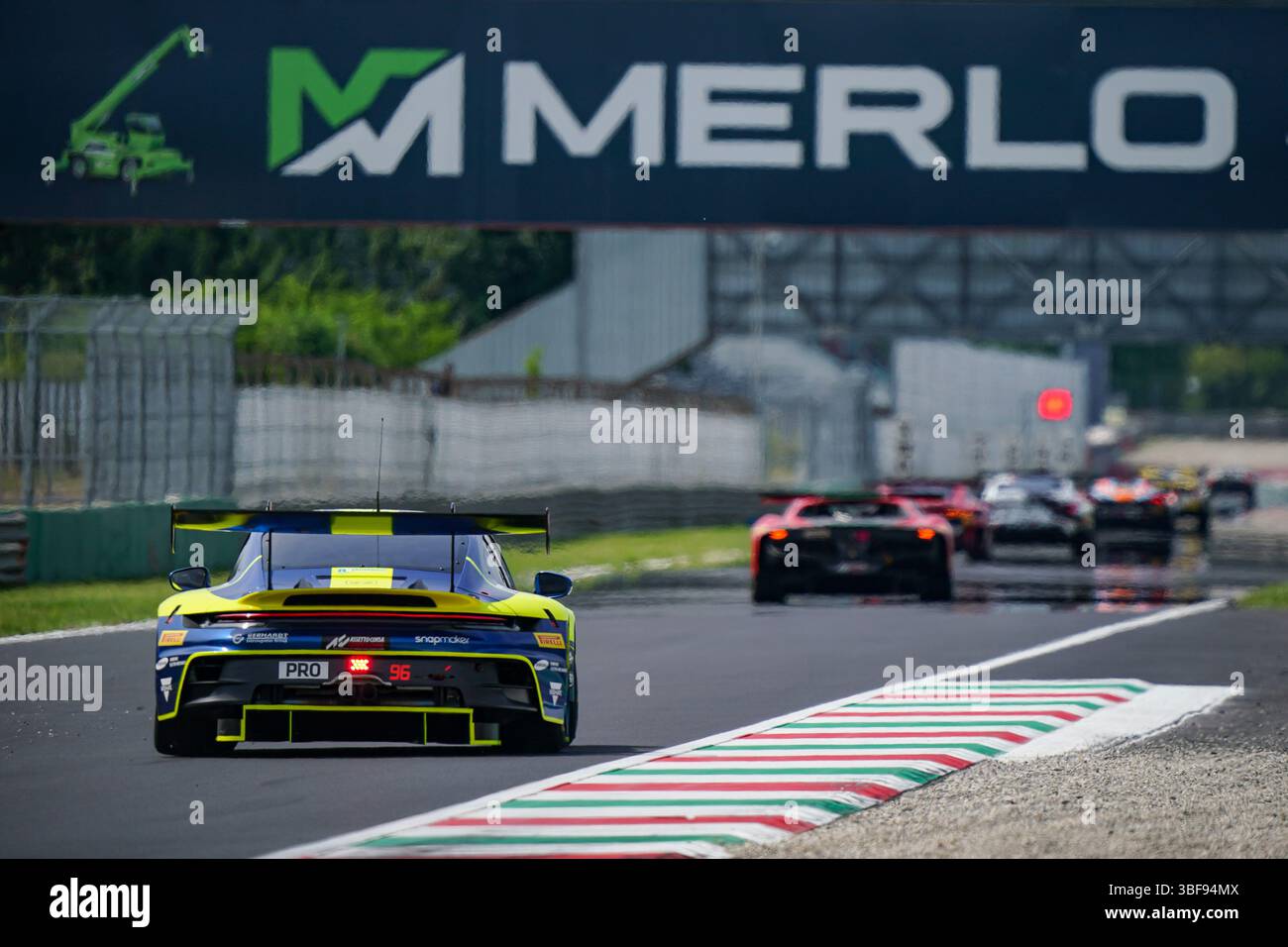 Sven MULLER, Patric NIEDERHAUSER and Alessio PICARIELLO driving the ...