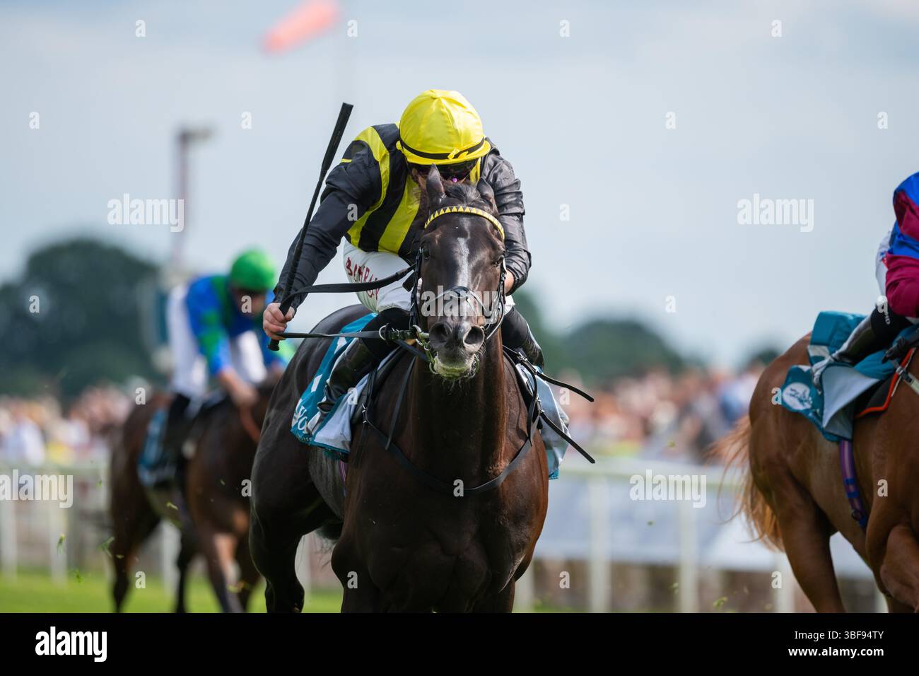York, Yorkshire, Saturday 31st May 2025; Dante's Lad and jockey Tom ...