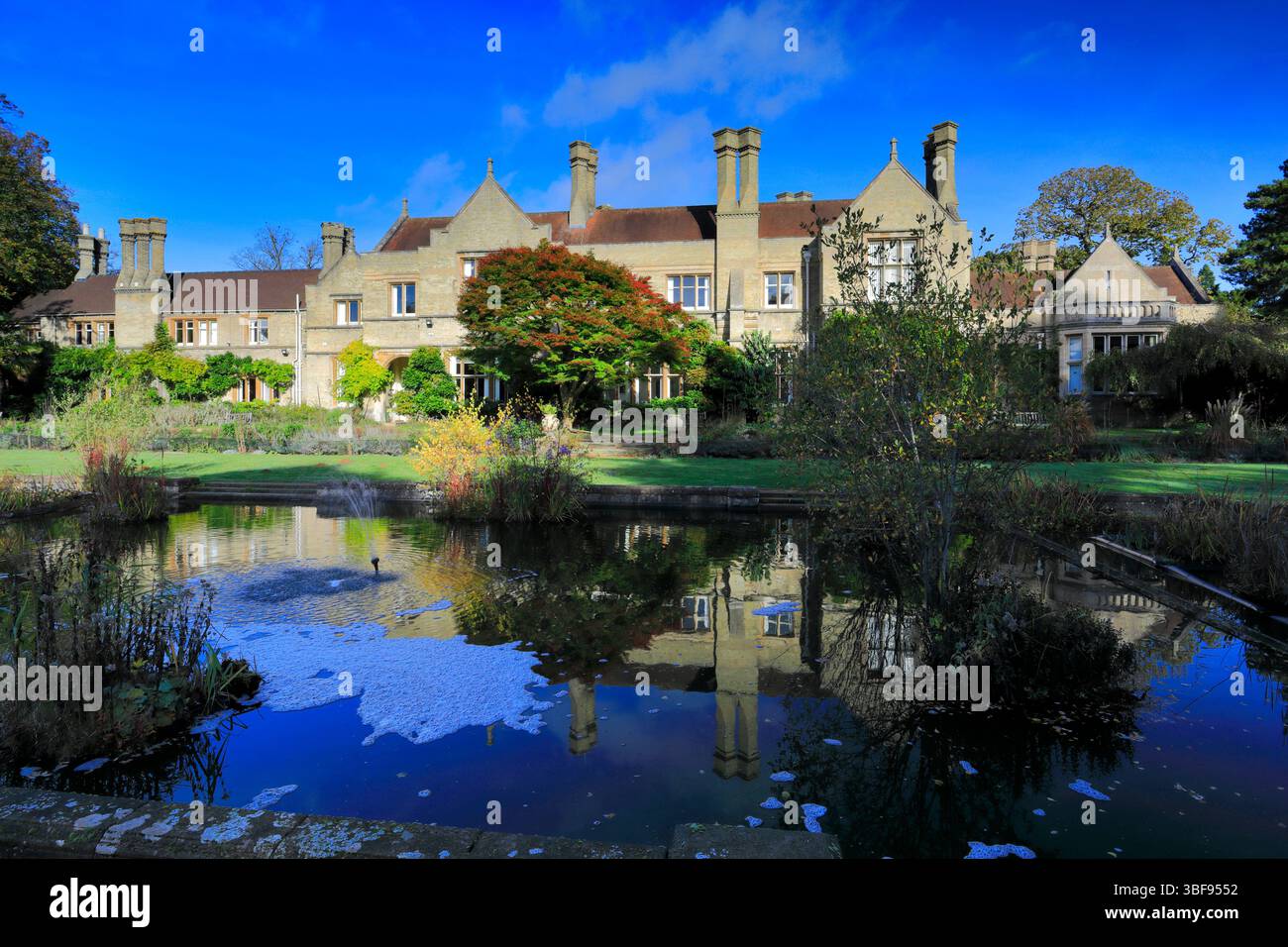 The RSPB Lodge at Sandy Heath nature reserve, Sandy town, Bedfordshire ...