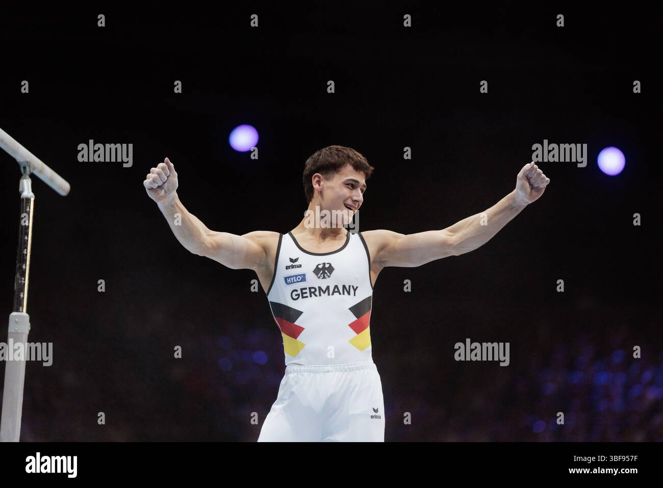 Leipzig, Germany, May 31th 2025 Timo EDER (GER) celebration of his ...