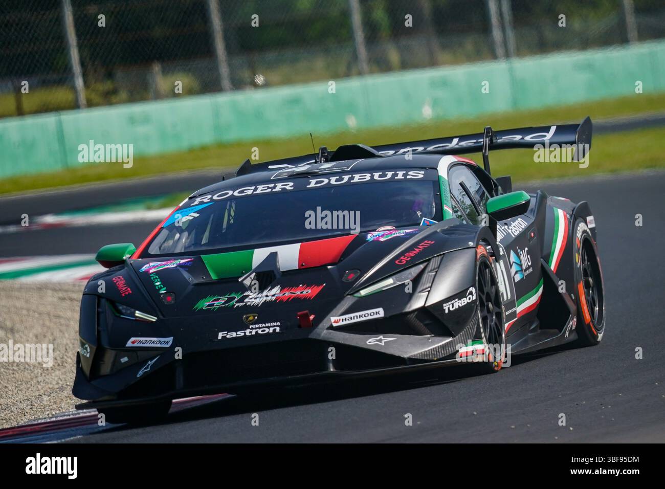 Cristian Bortolato driving the (#41) Lamborghini Huracan Super Trofeo ...