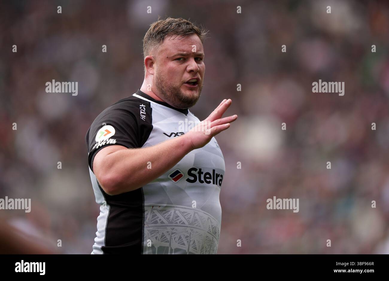 Newcastle Falcons' Murray McCallum during the Gallagher Premiership ...