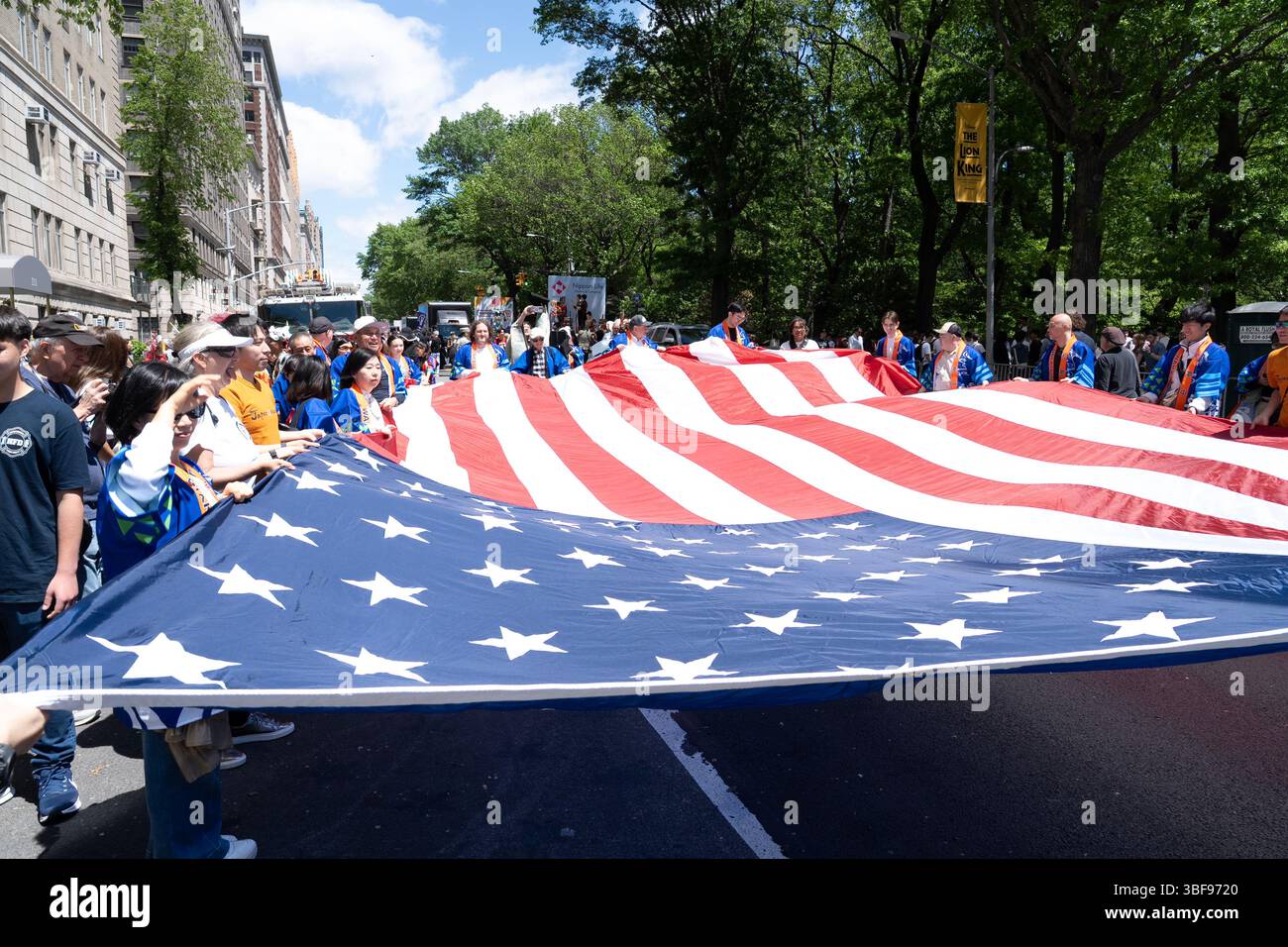 Japanese Day Parade on Central Park west in Manhattan, New York City ...
