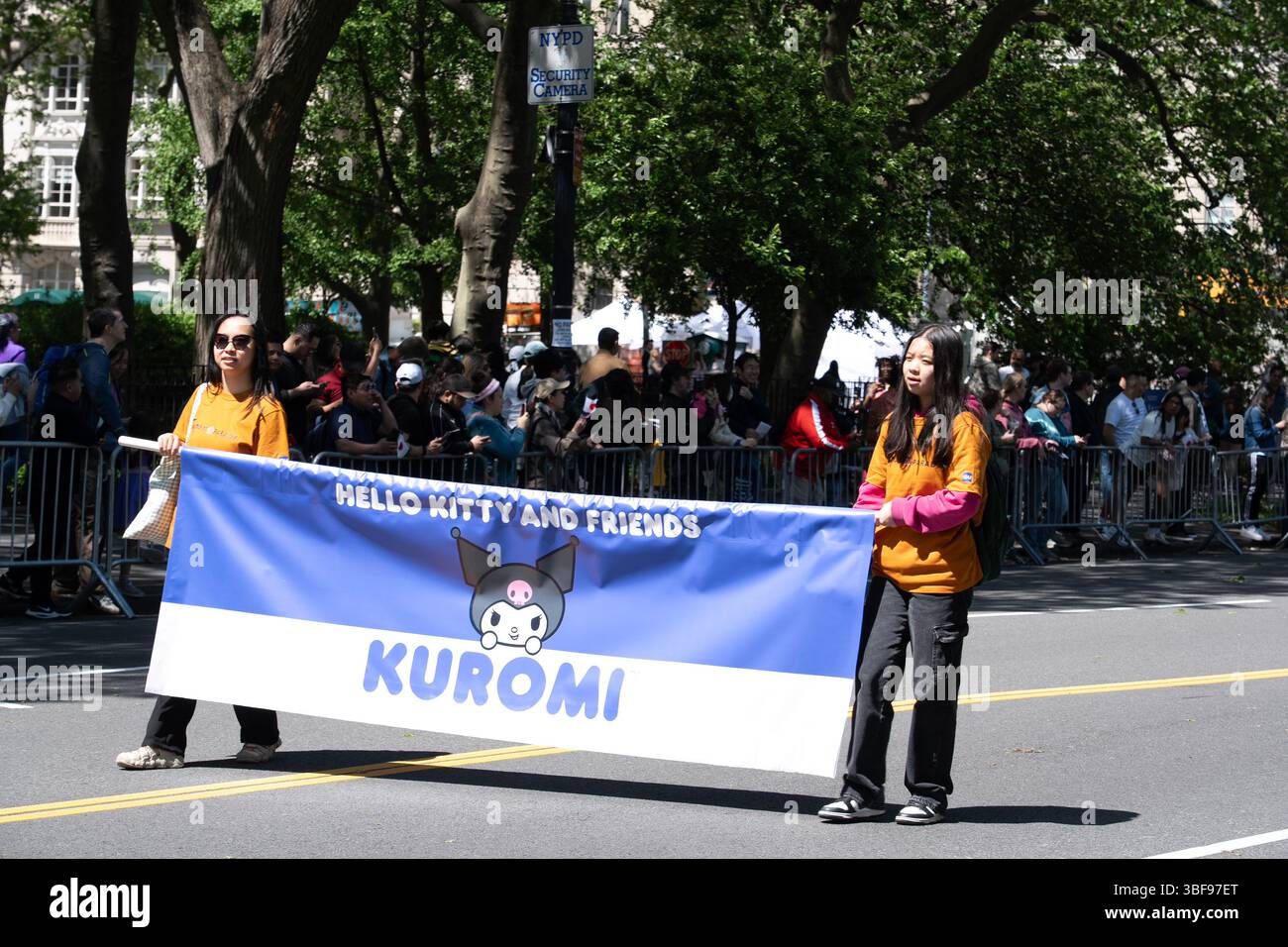 Japanese Day Parade on Central Park west in Manhattan, New York City ...