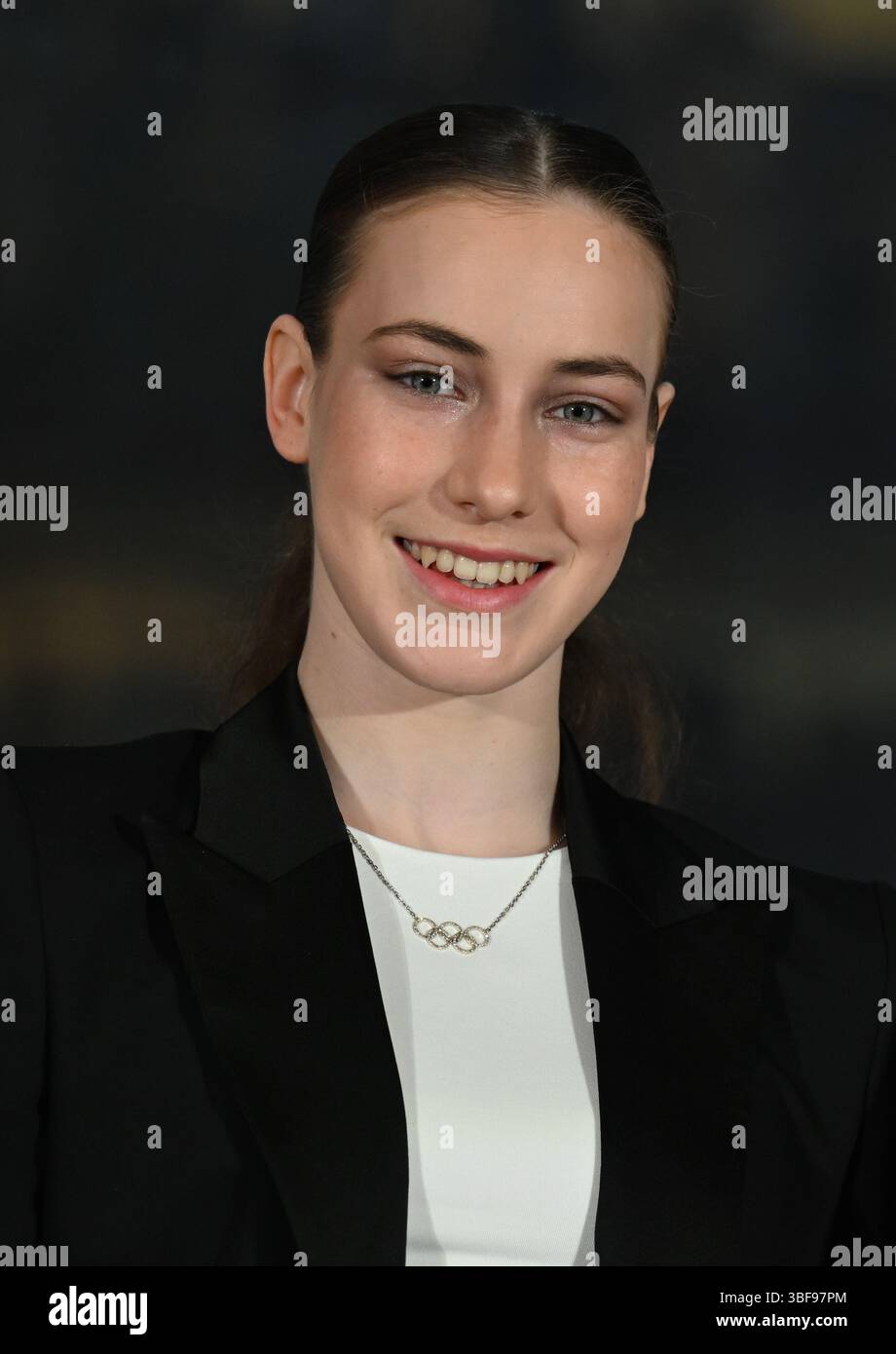 Leipzig, Germany. 31st May, 2025. The gymnast, Olympic champion Darja ...