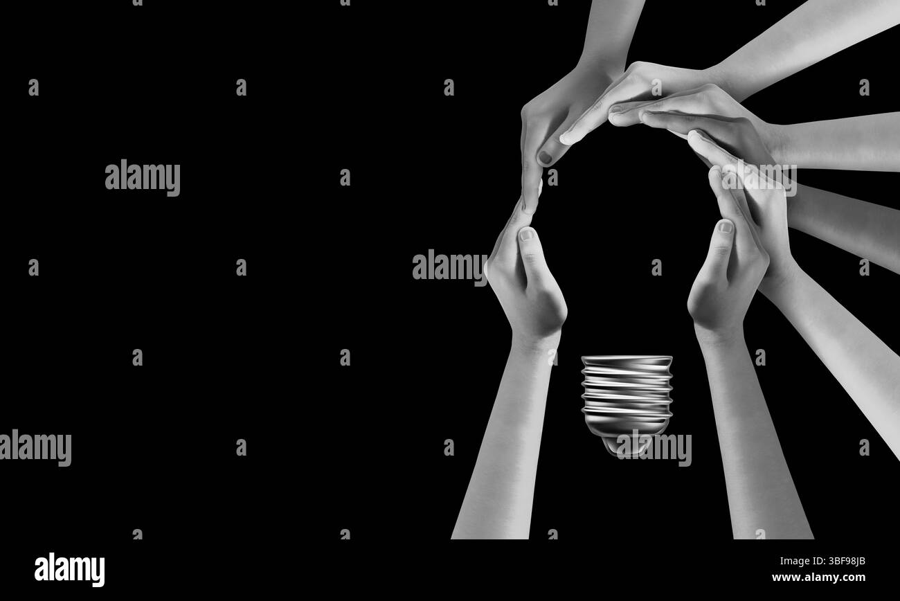 United Team Thinking and group strategy together as a diverse group of ...