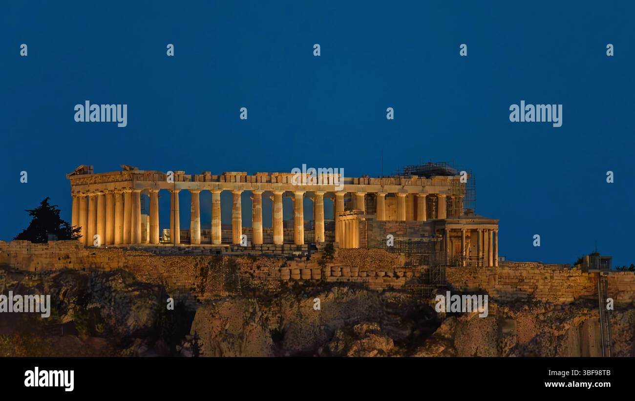 Greece parthenon 447 438 bc doric hi-res stock photography and images - Alamy