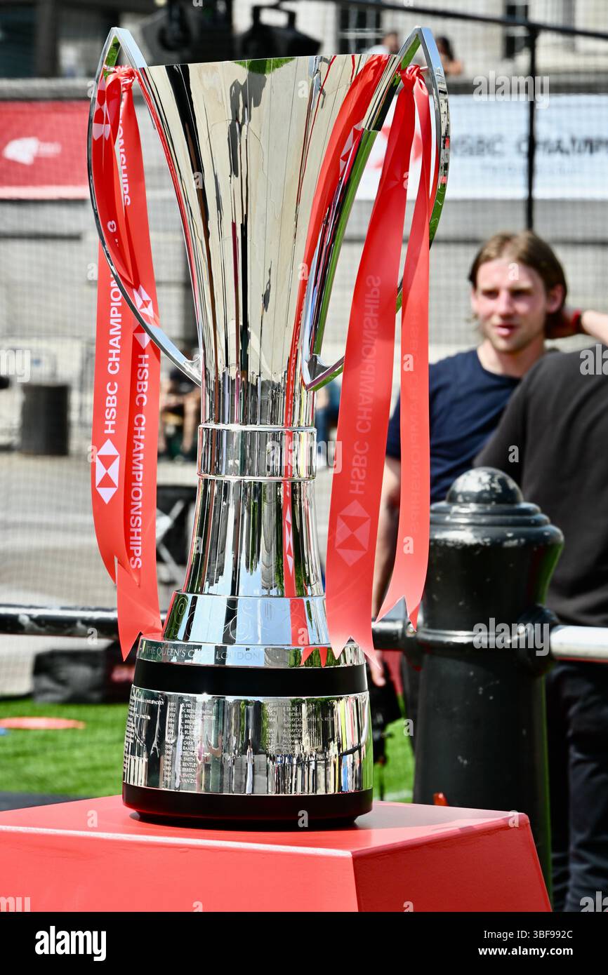 London, UK. HSBC Championship Trophy. The HSBC Championships at The ...