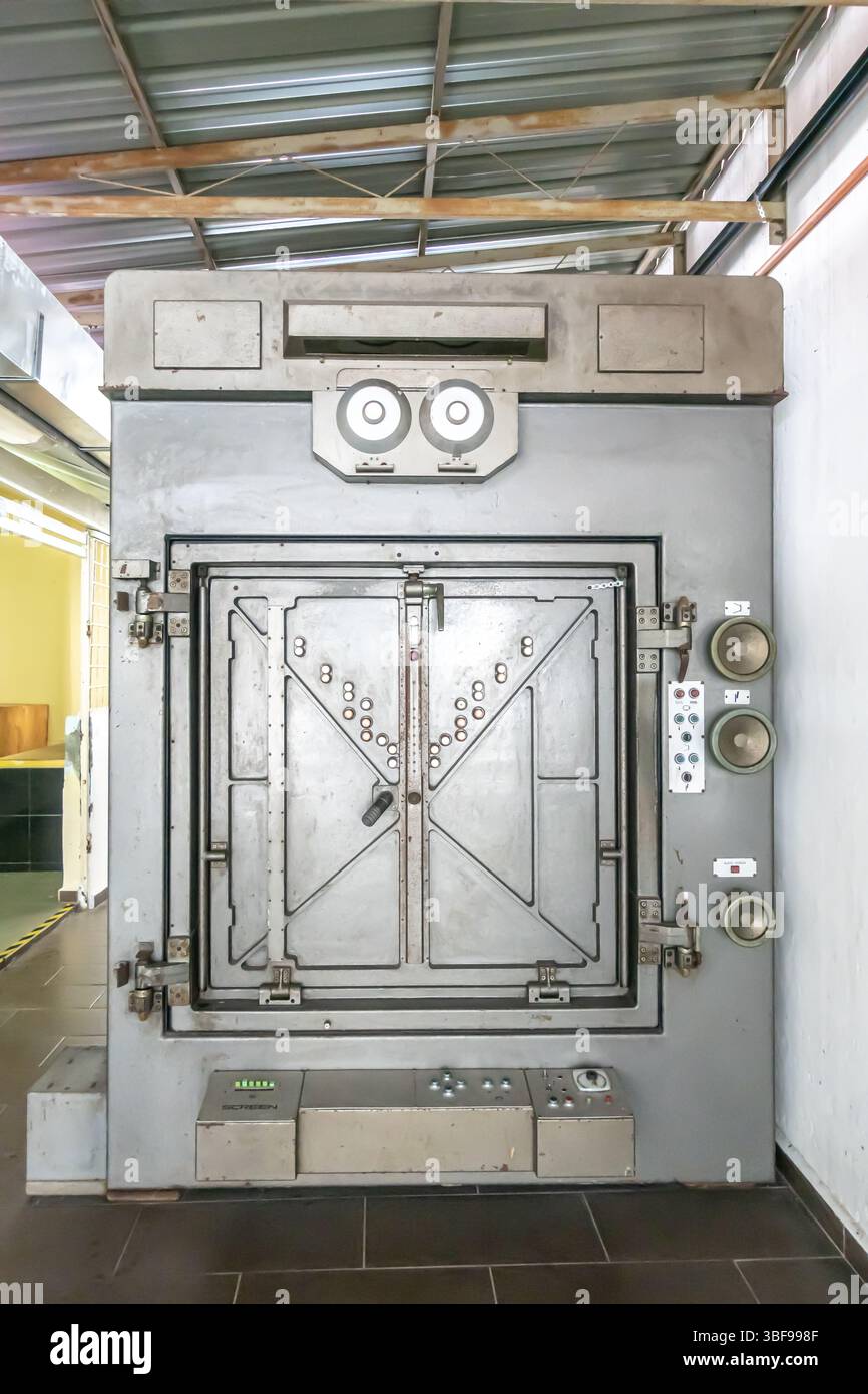 Dainippon camera machine, Malaysia Prison Museum, Malacca, Asia Stock ...